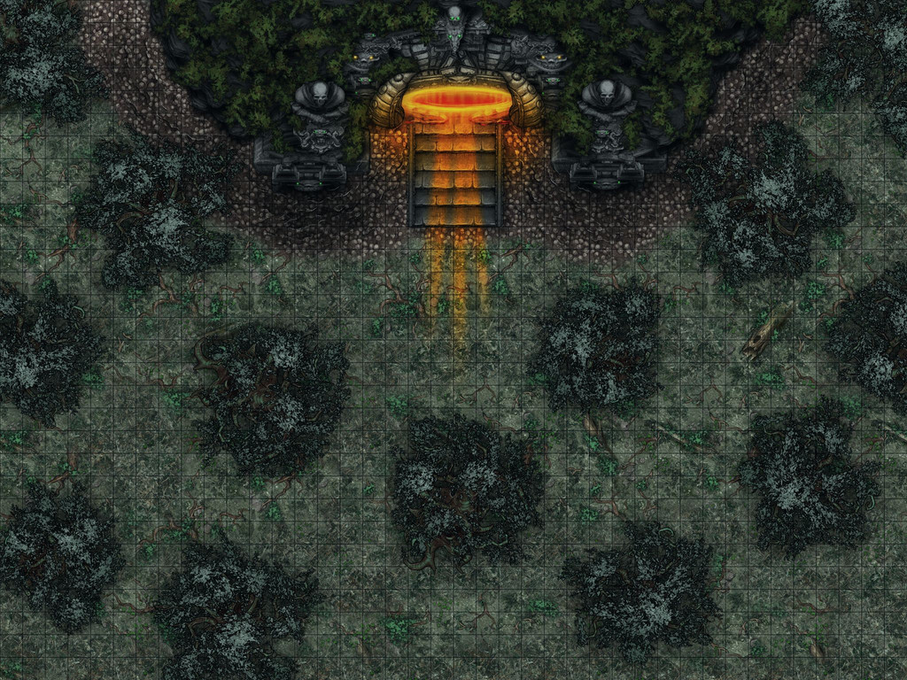 Portal in the woods | Inkarnate - Create Fantasy Maps Online