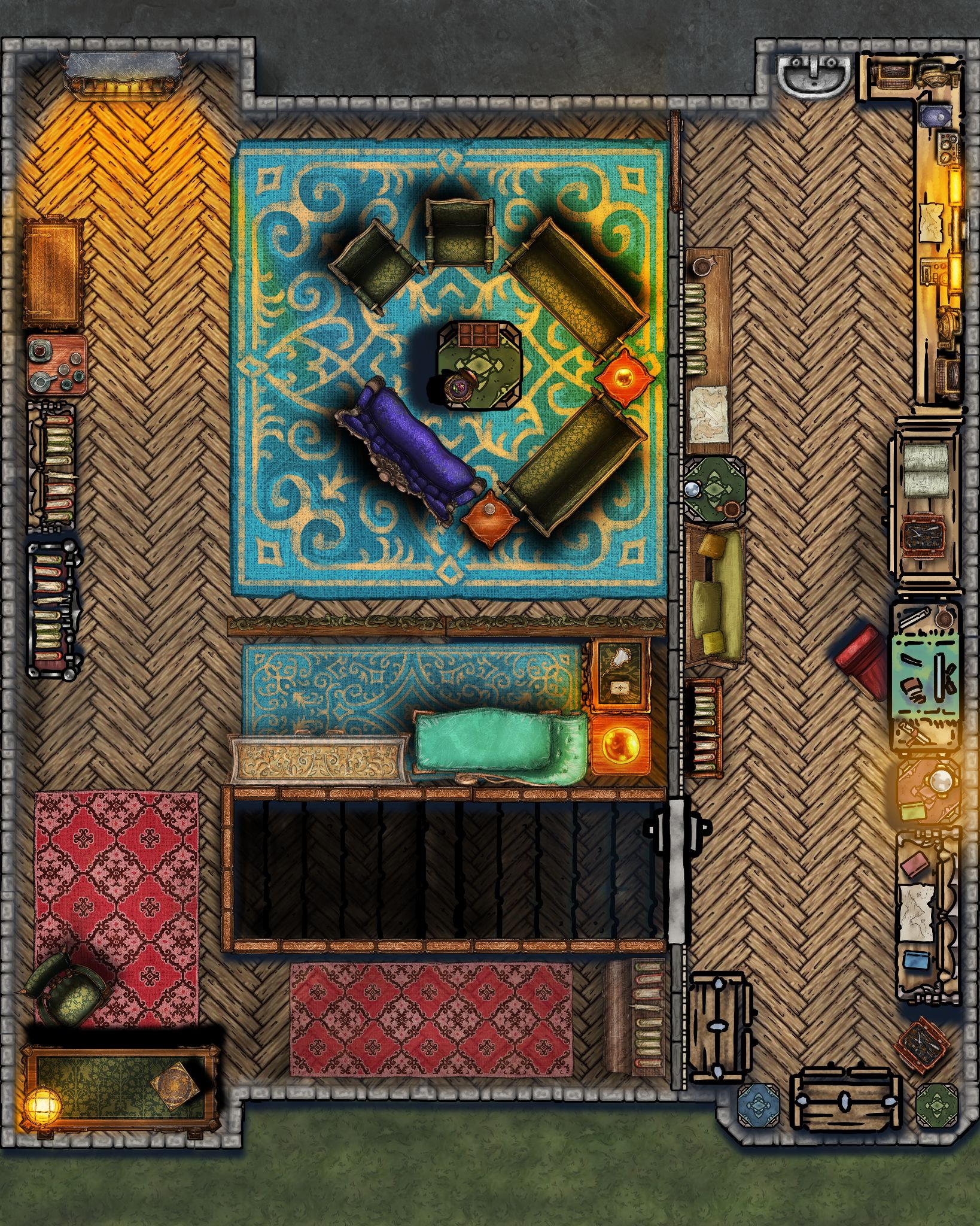 Unkenburg Town Hall Tower Fin | Inkarnate - Create Fantasy Maps Online