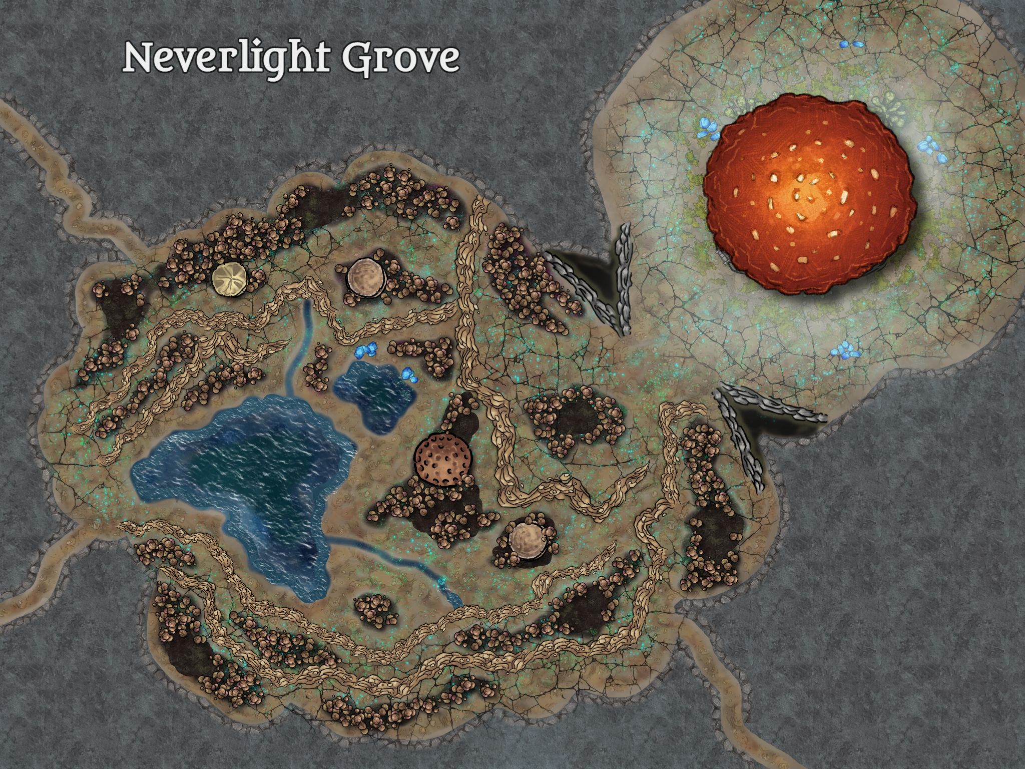Neverlight Grove | Inkarnate - Create Fantasy Maps Online