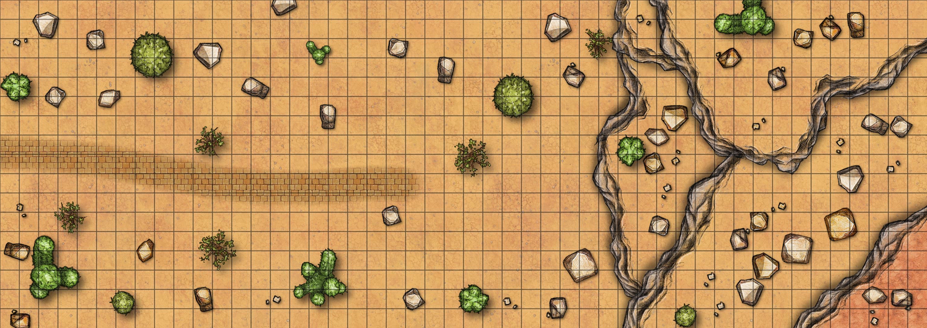 Desert Deadend 2 | Inkarnate - Create Fantasy Maps Online