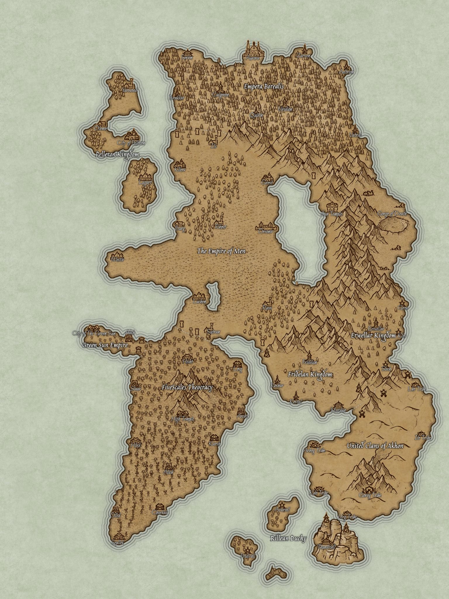 Krysar - Inkarnate | Inkarnate - Create Fantasy Maps Online