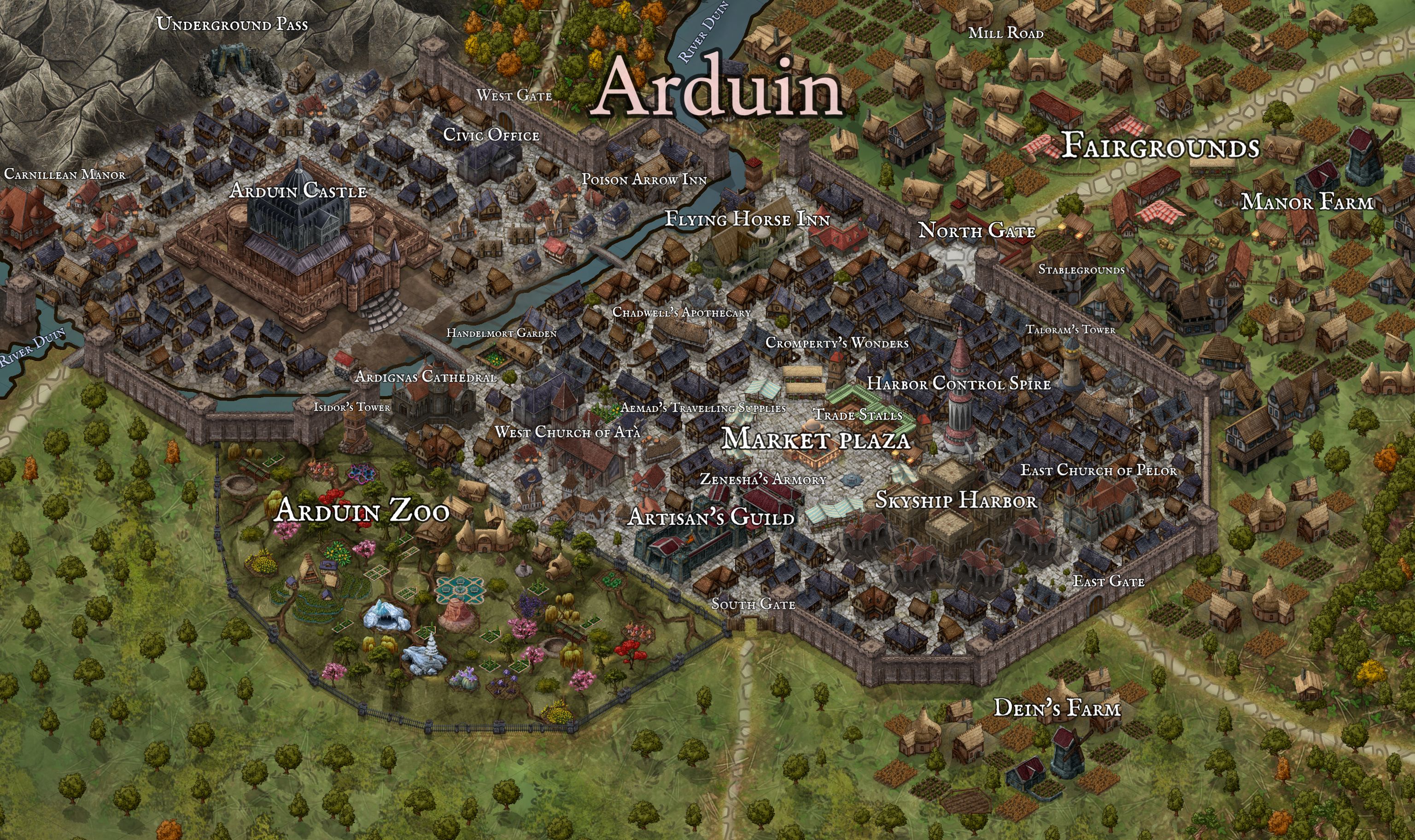 Arduin Close | Inkarnate - Create Fantasy Maps Online