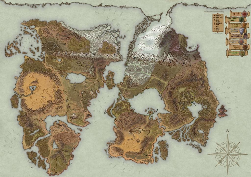 Triboar Trail Bridge Crossing | Inkarnate - Create Fantasy Maps Online