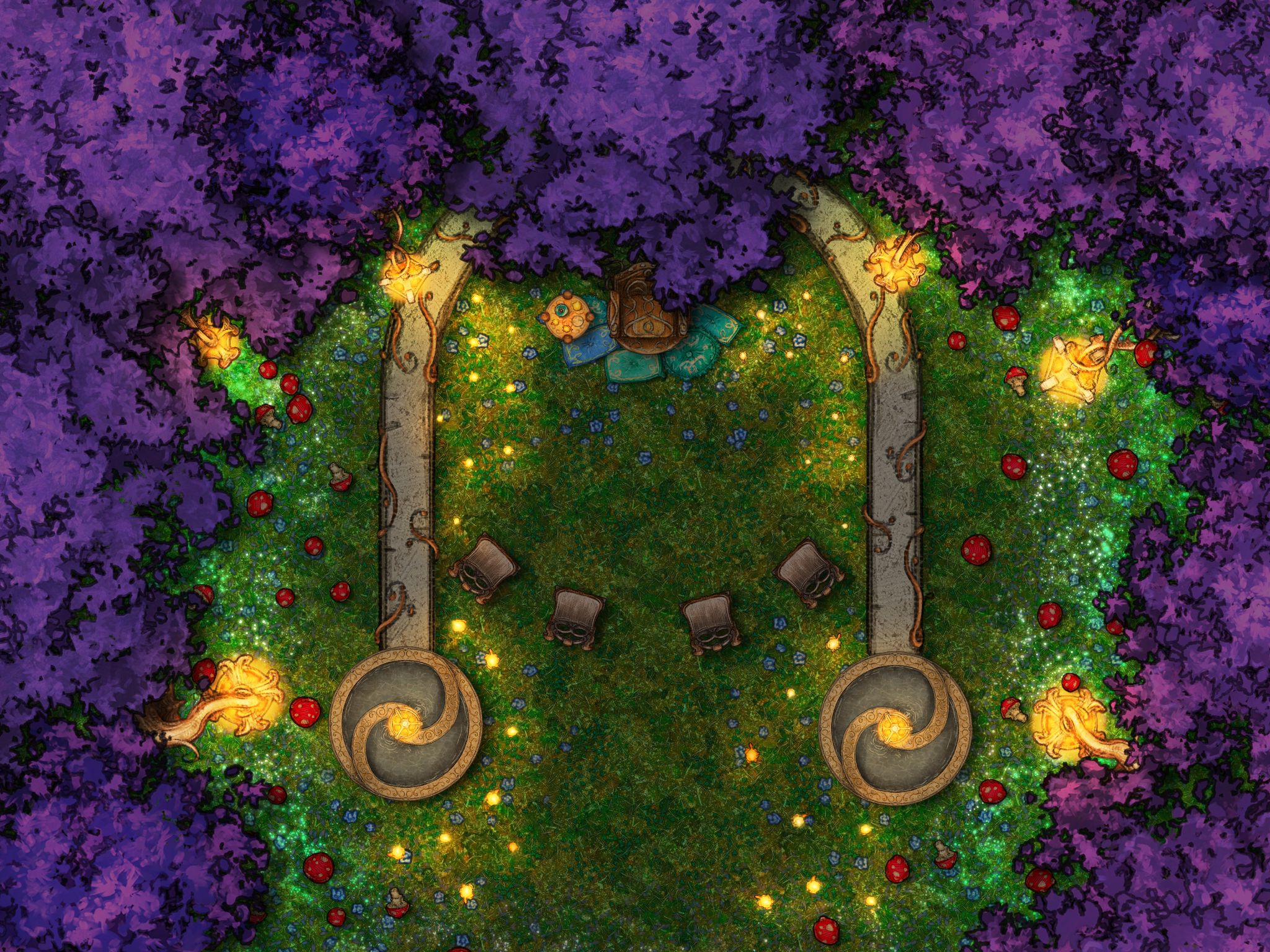 Fey Court | Inkarnate - Create Fantasy Maps Online