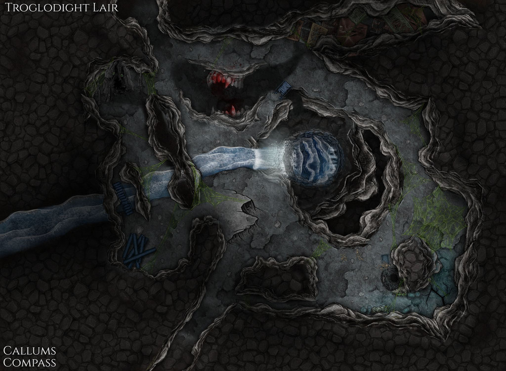 Cairngorm Cavern | Inkarnate - Create Fantasy Maps Online