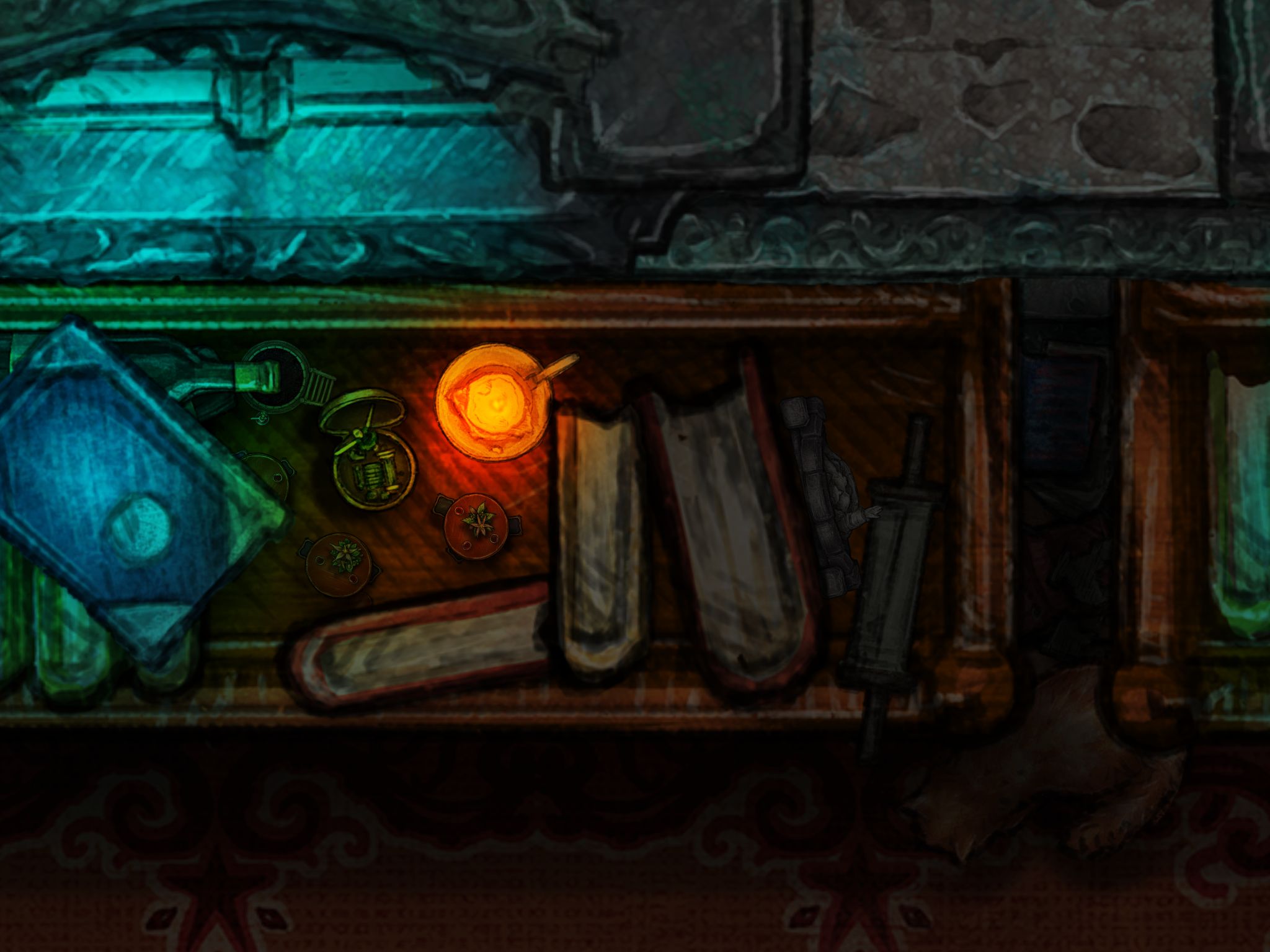 The Top Shelf - A Tiny Library Wine Bar | Inkarnate - Create Fantasy ...
