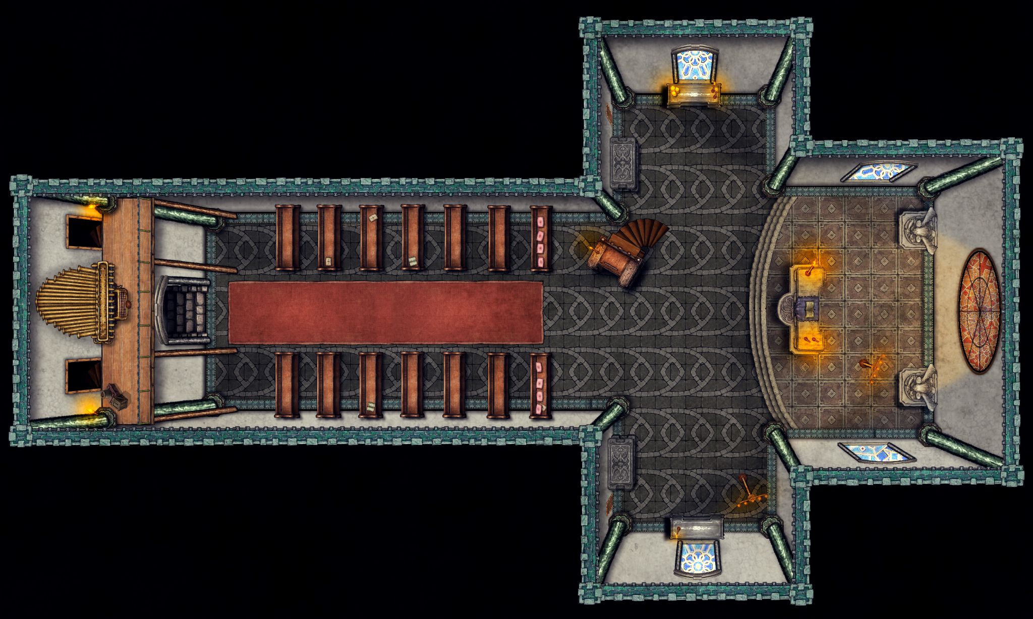 Town Church | Inkarnate - Create Fantasy Maps Online