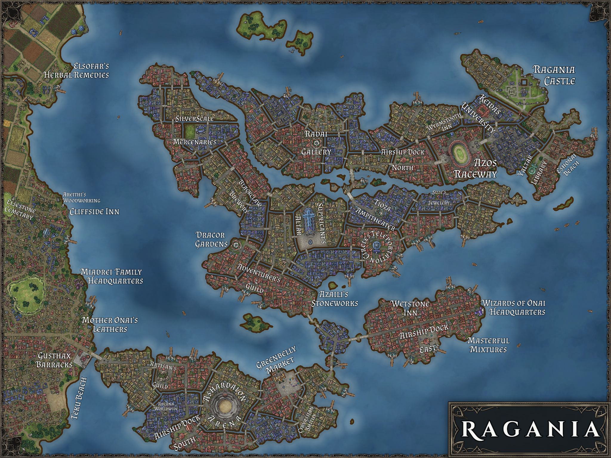 Ragania - Asand | Inkarnate - Create Fantasy Maps Online