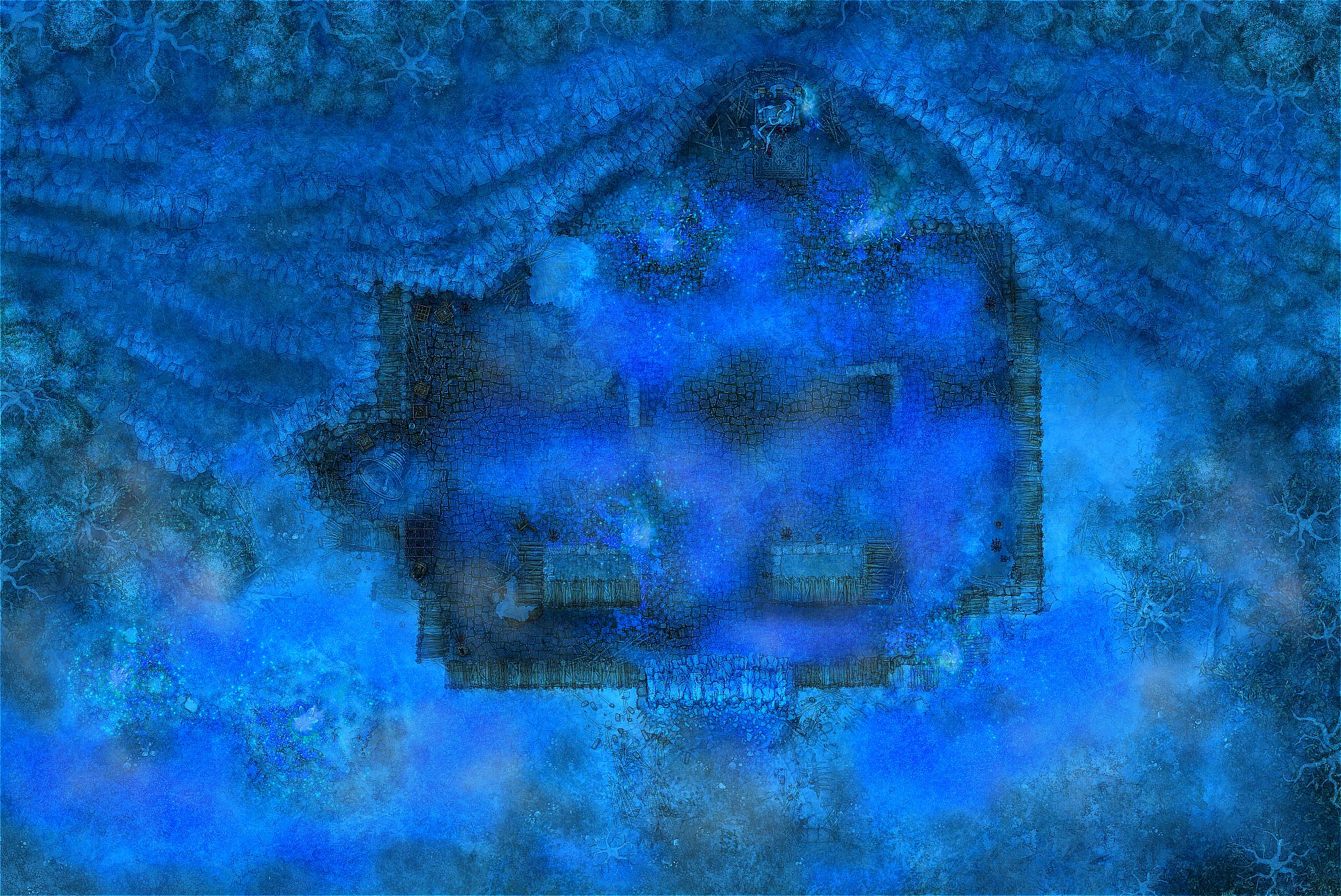 Frozen Fortress | Inkarnate - Create Fantasy Maps Online