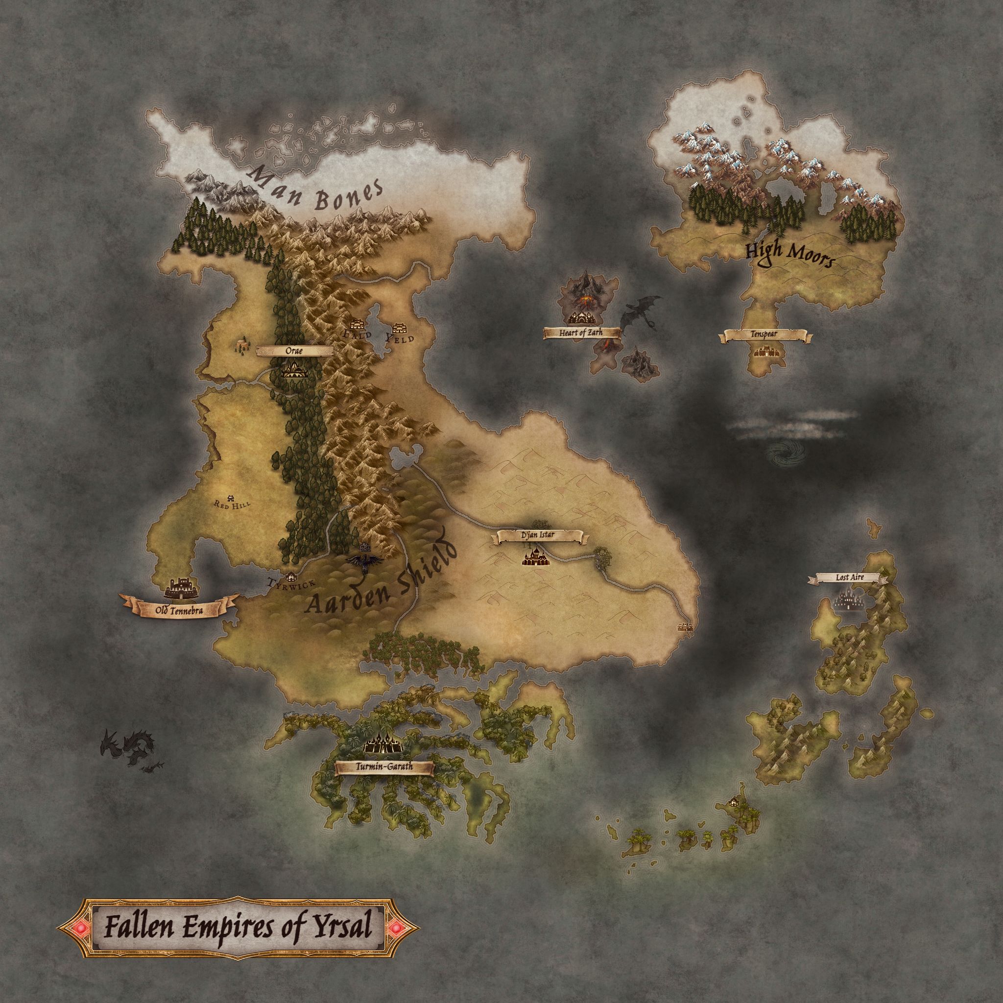 World Map 2 | Inkarnate - Create Fantasy Maps Online