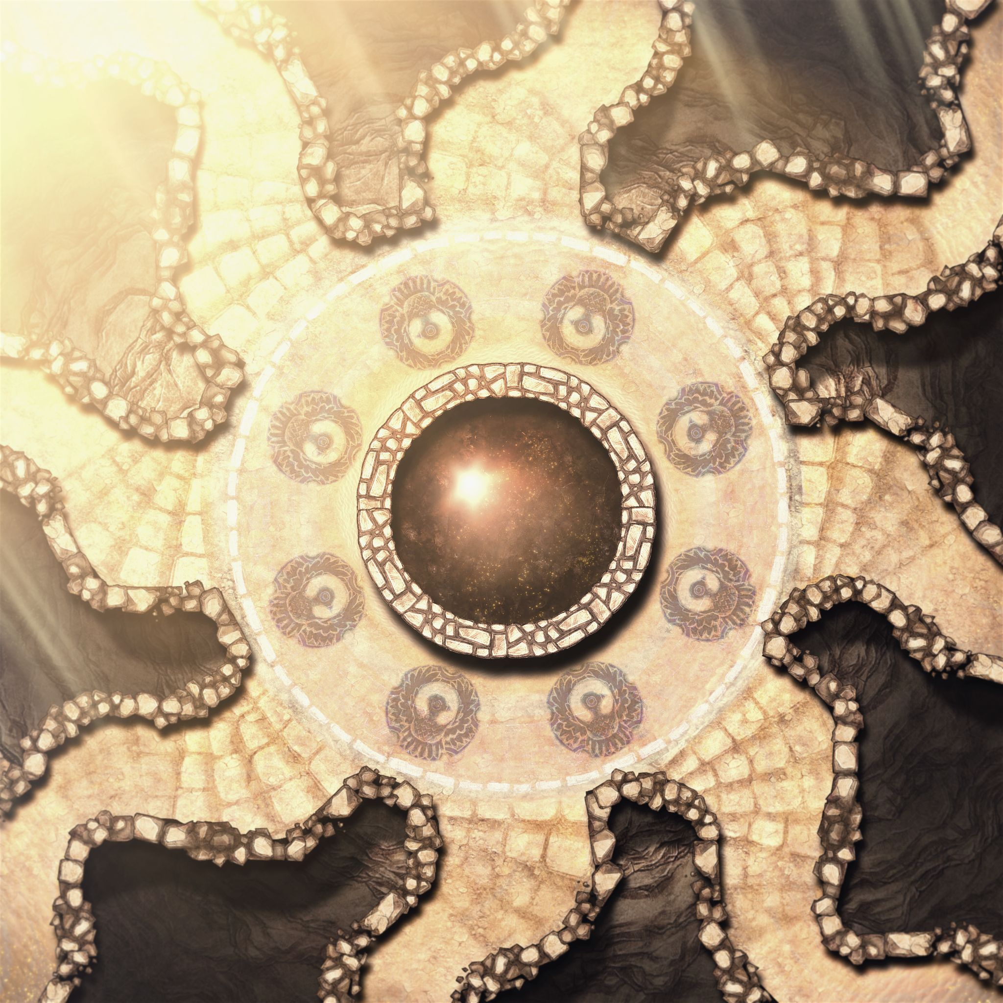 Solar Cult Lair | Inkarnate - Create Fantasy Maps Online