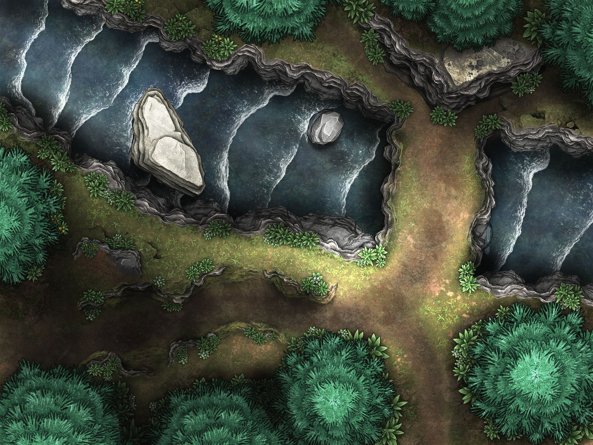 Forest River | Inkarnate - Create Fantasy Maps Online