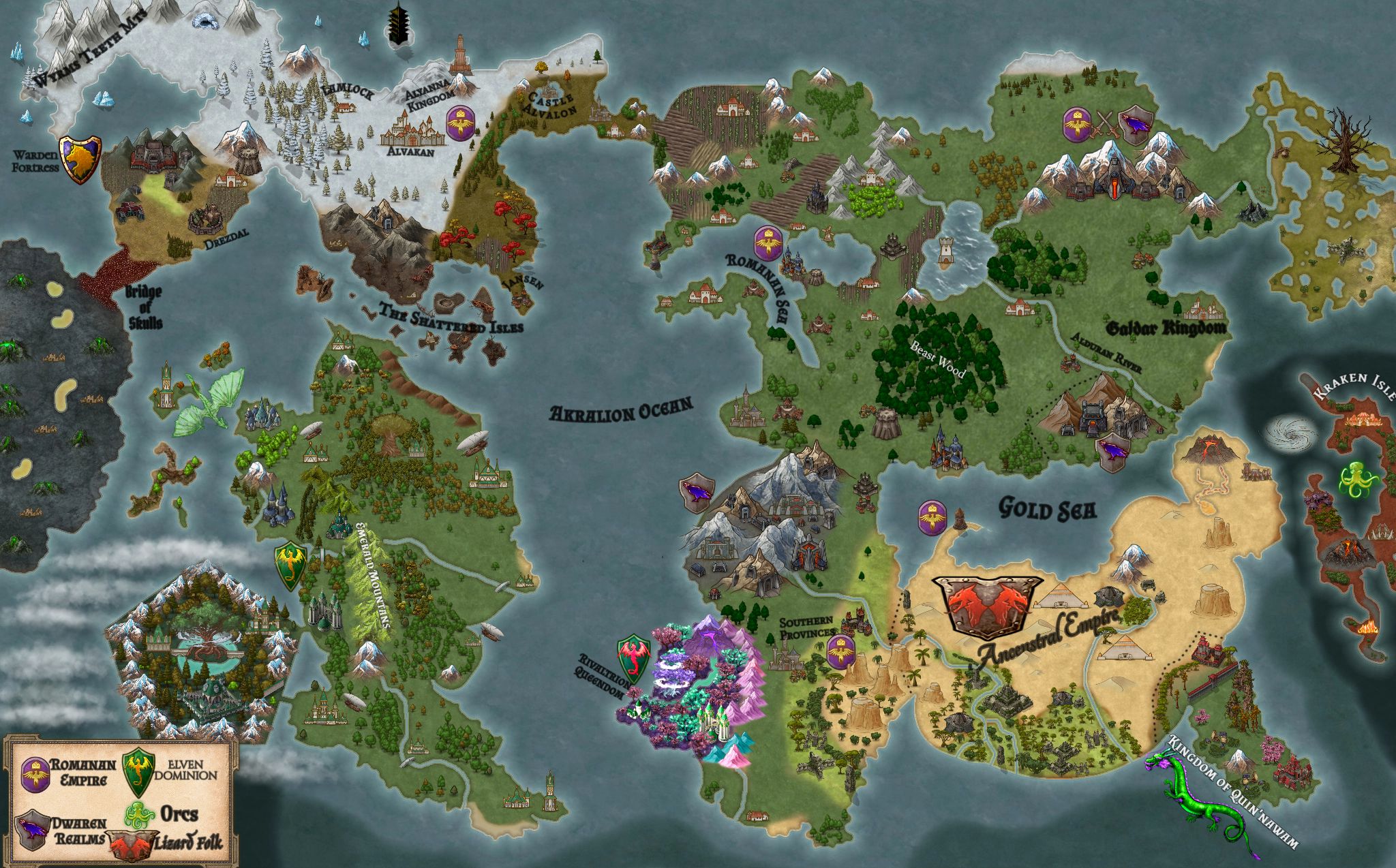 Inkarnate - Create Fantasy Maps Online
