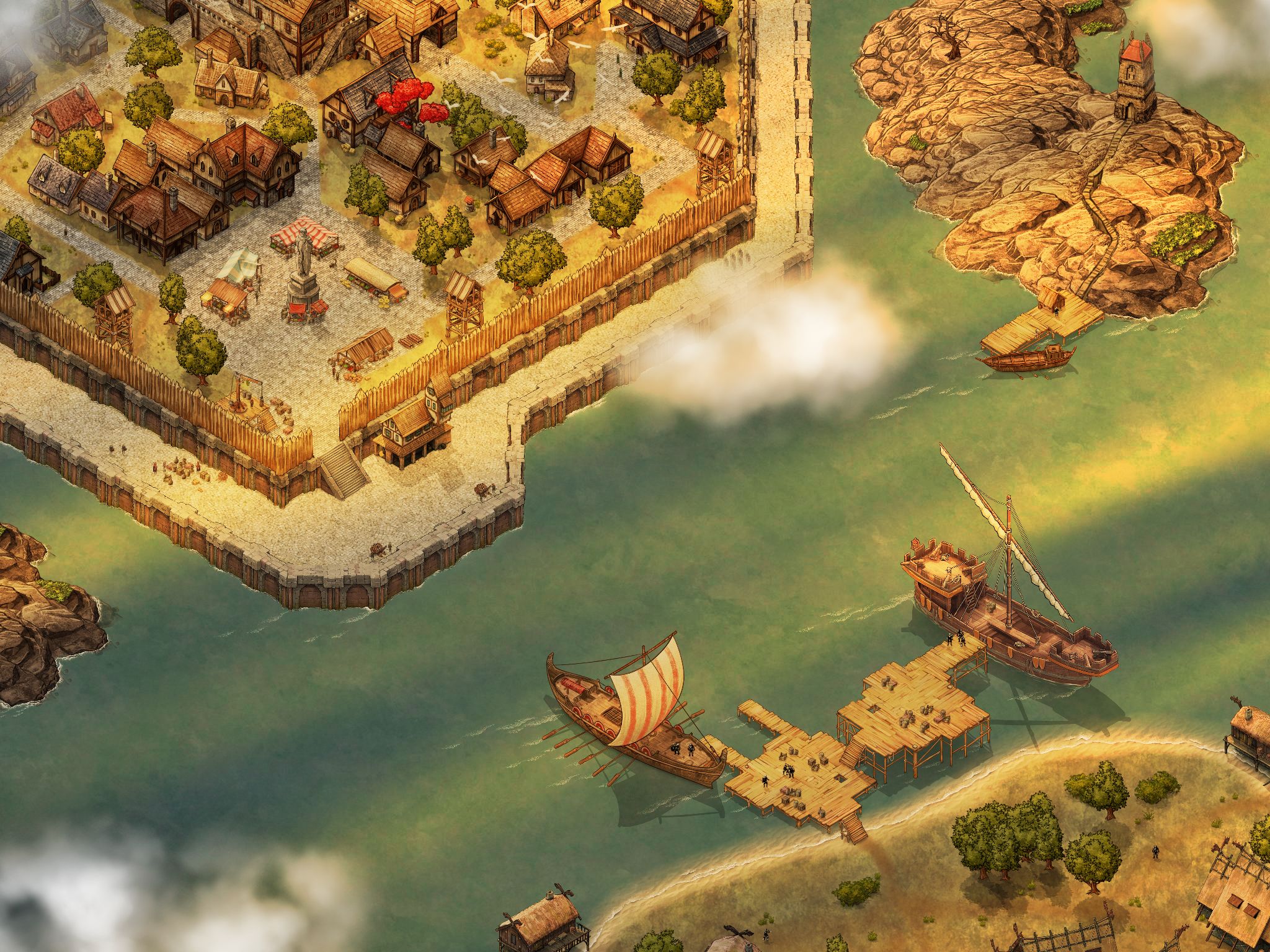 Republic Outpost at Rond | Inkarnate - Create Fantasy Maps Online