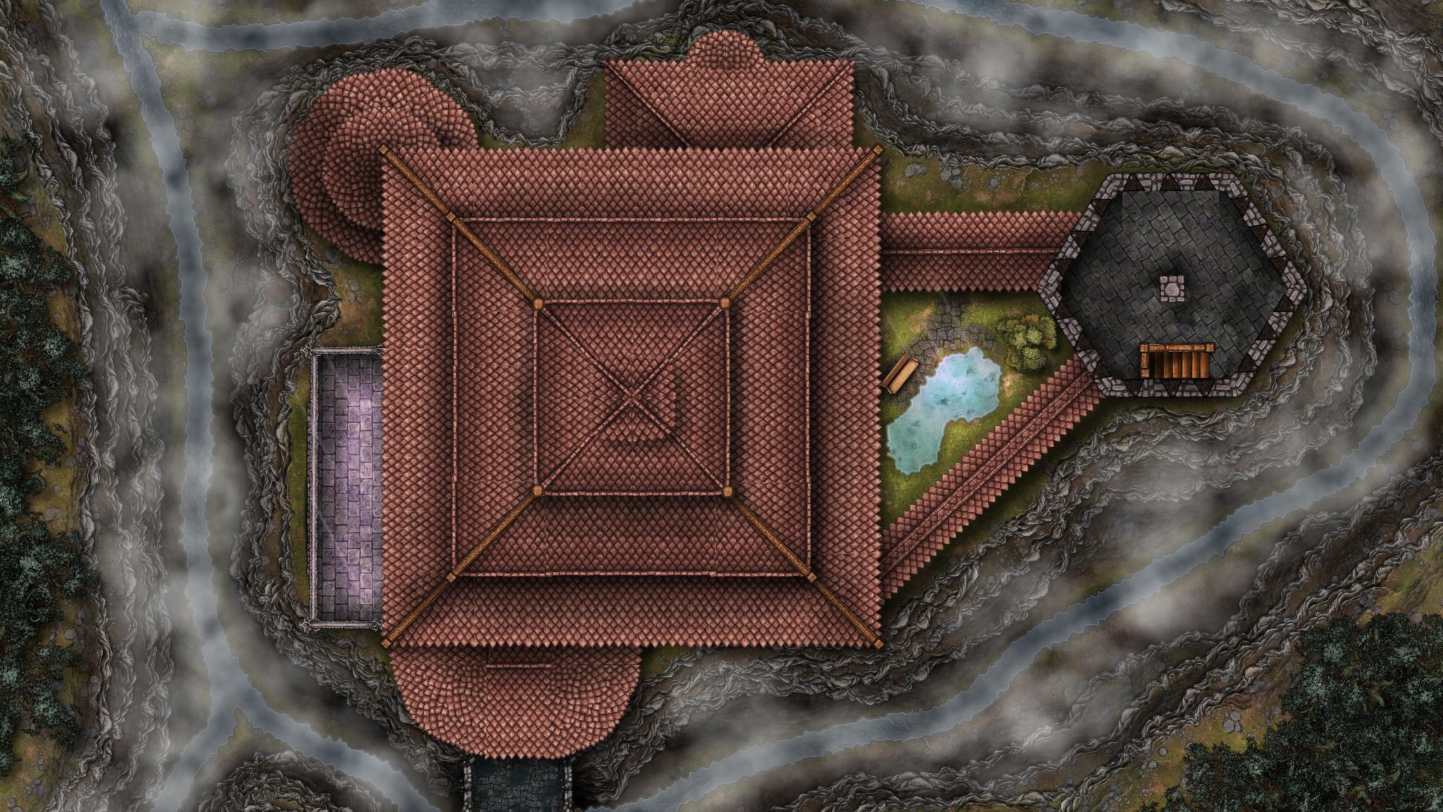 Vampire Lord Castle - Fifth Level | Inkarnate - Create Fantasy Maps Online