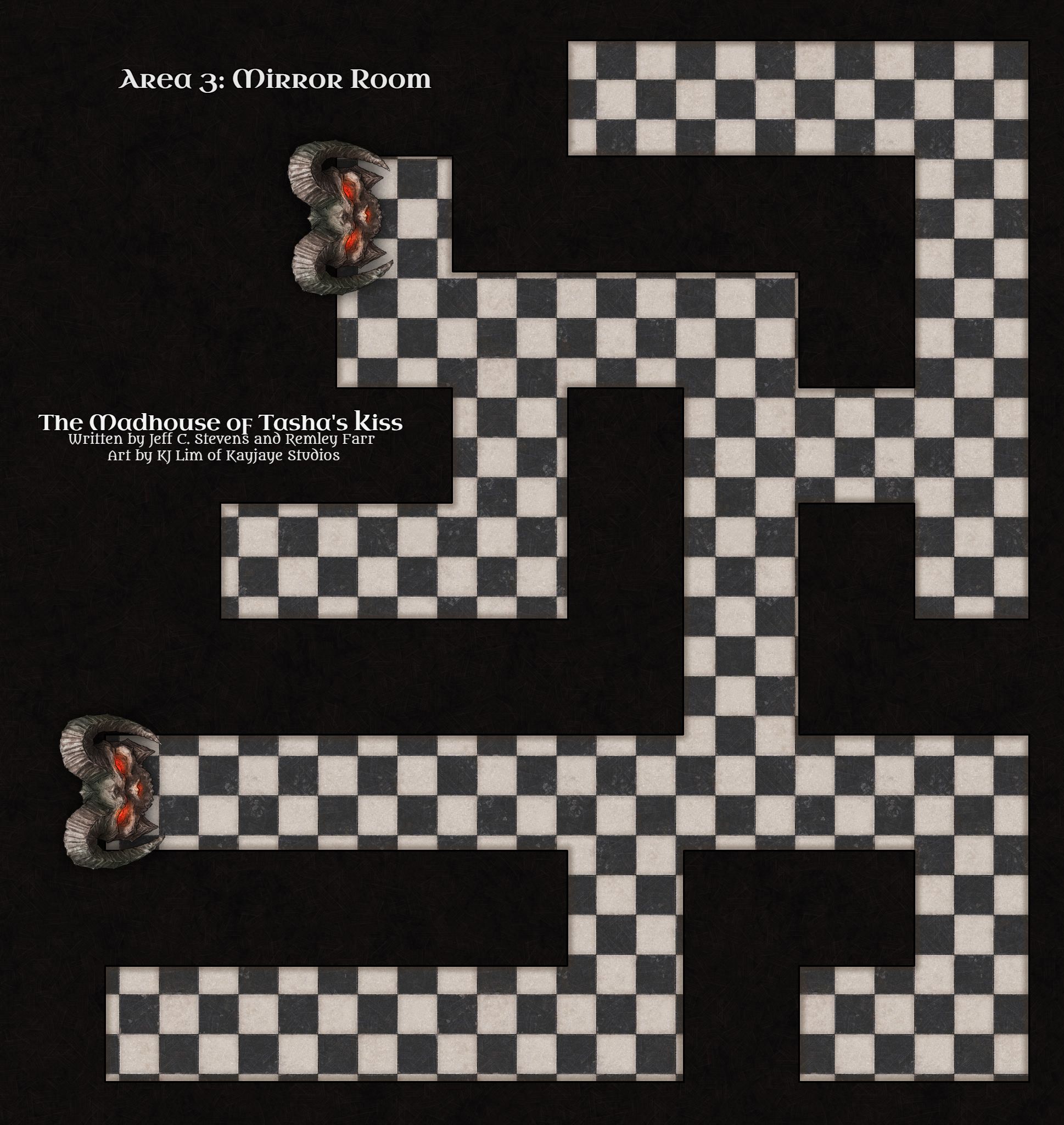 Area 3: The Mirror Room (No Grid) | Inkarnate - Create Fantasy Maps Online