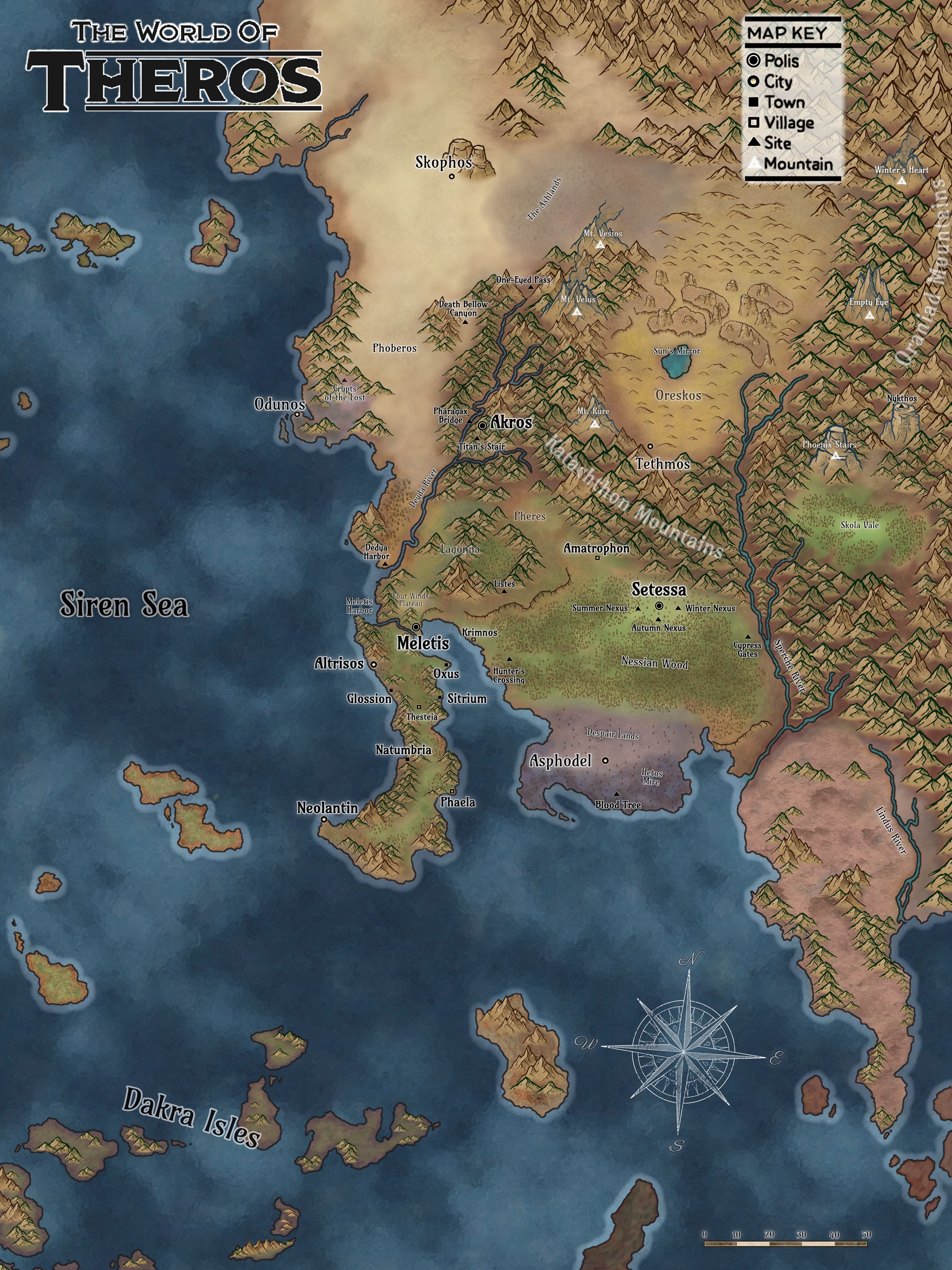 Theros | Inkarnate - Create Fantasy Maps Online