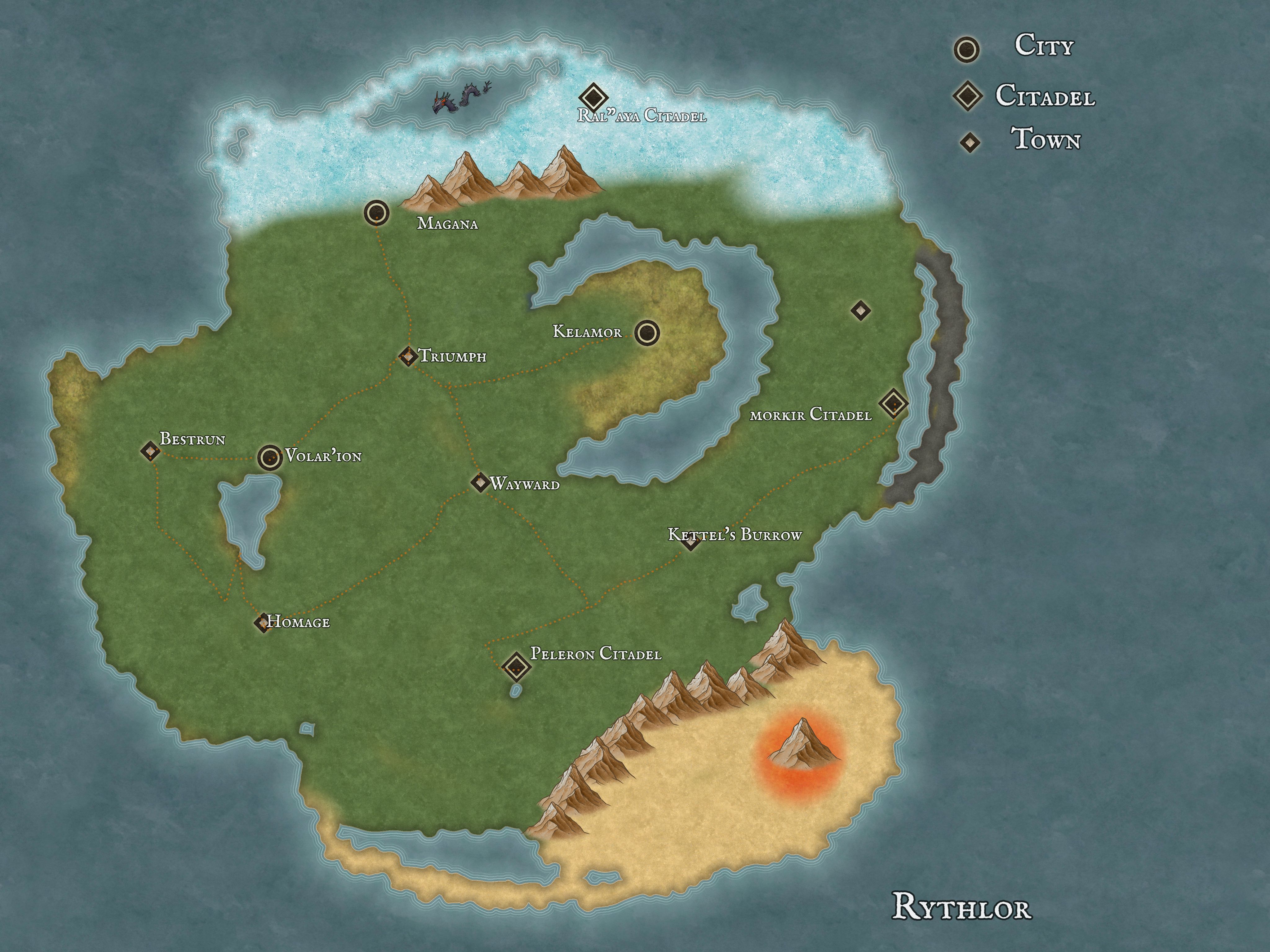 Rythlor | Inkarnate - Create Fantasy Maps Online