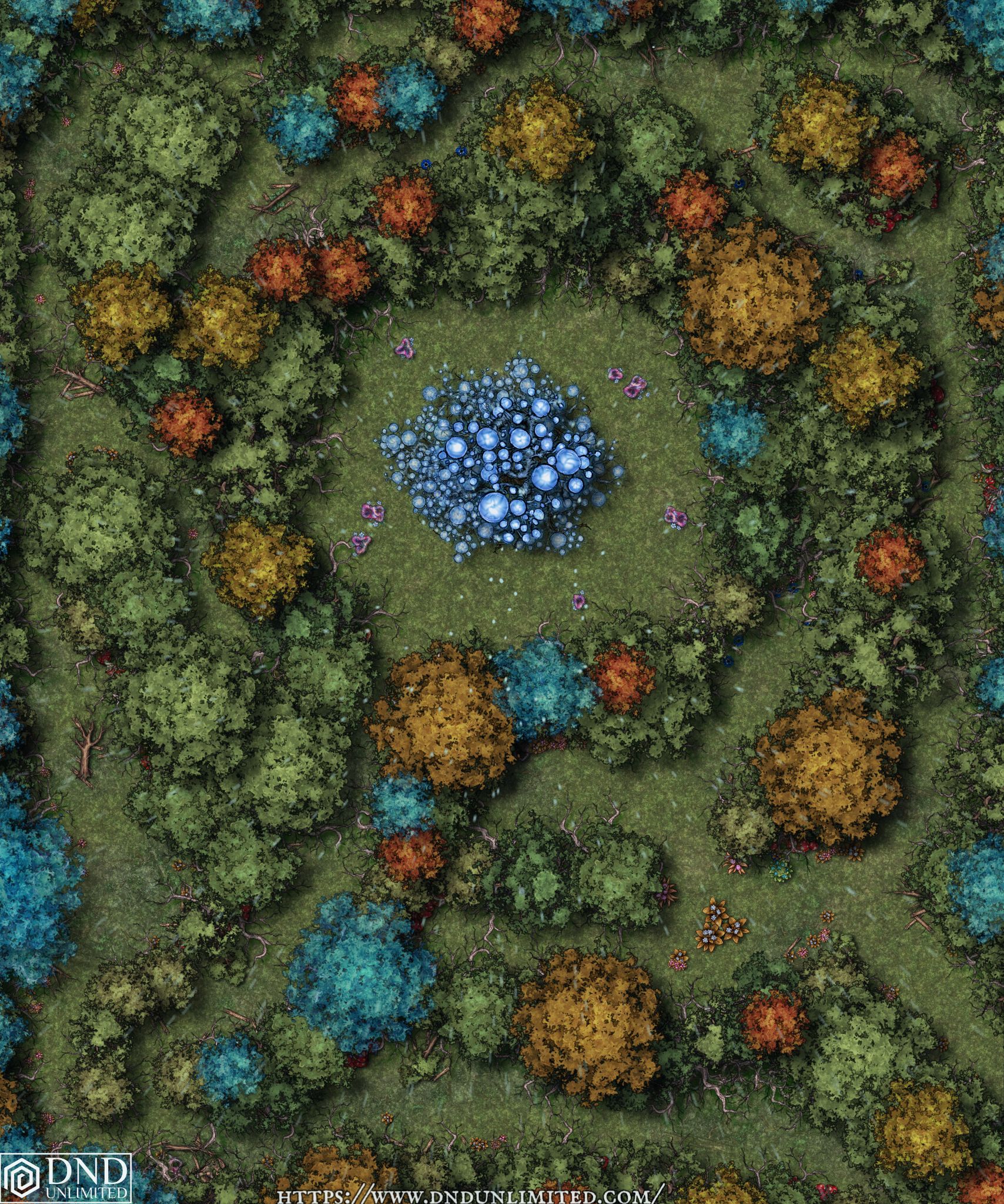 Heart Of the Forest | Inkarnate - Create Fantasy Maps Online