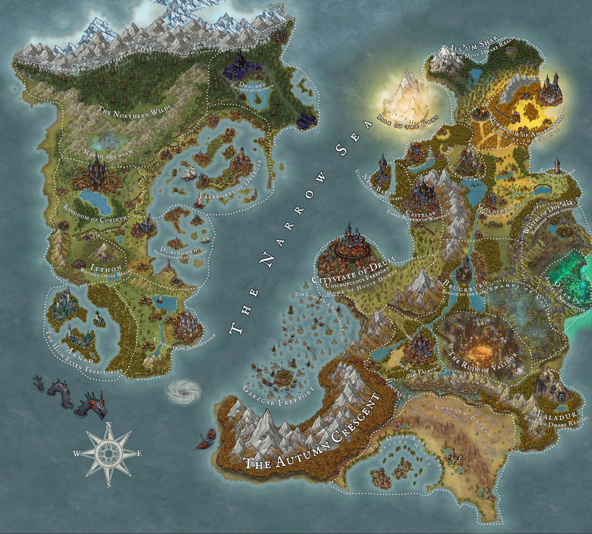 Inkarnate - Create Fantasy Maps Online