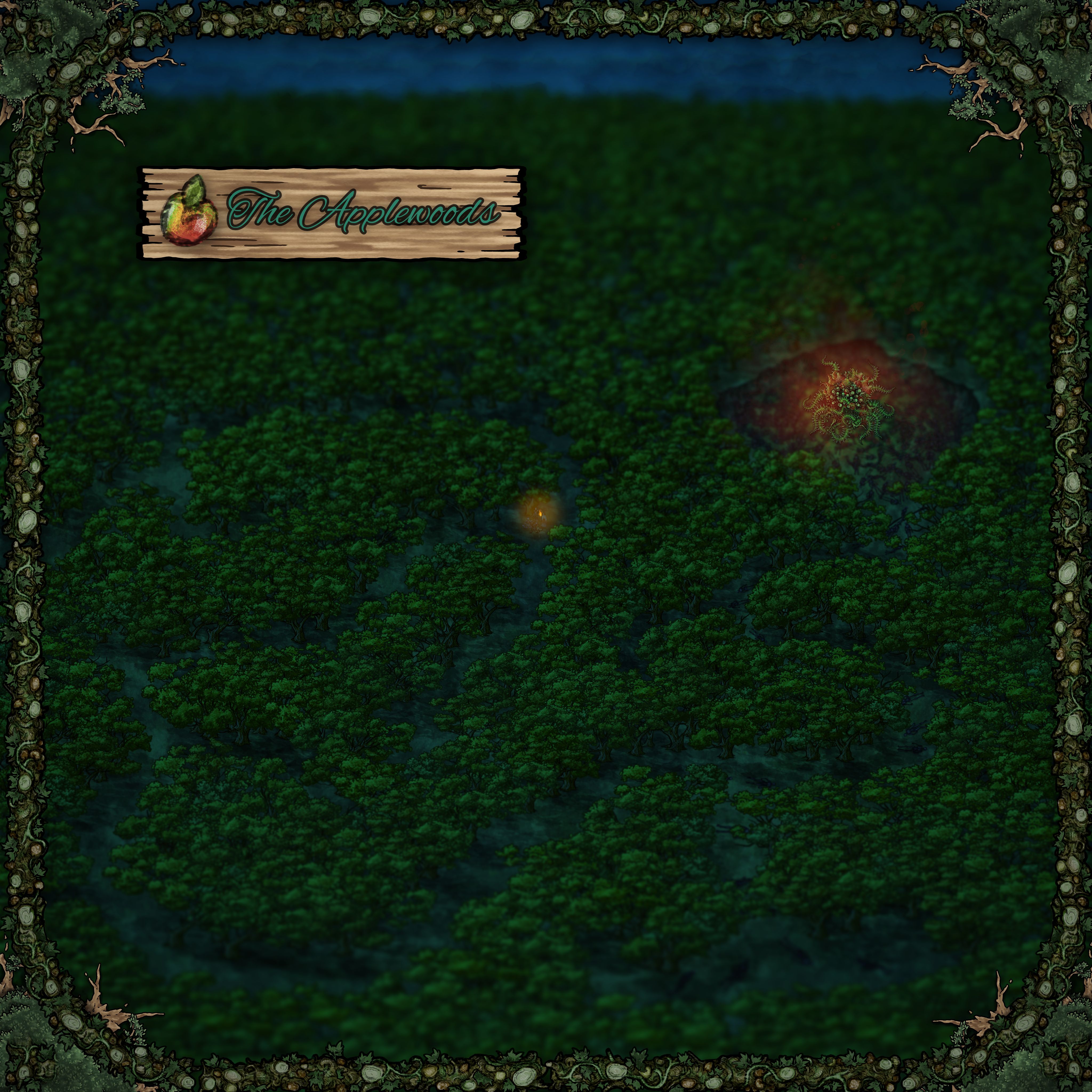 The Applewoods | Inkarnate - Create Fantasy Maps Online
