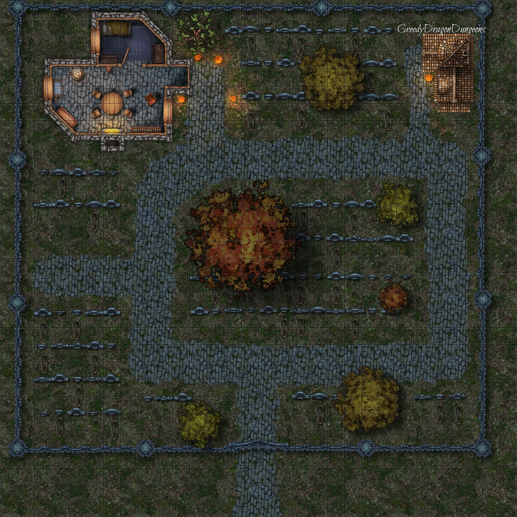 The Undertaker's Domain | Inkarnate - Create Fantasy Maps Online