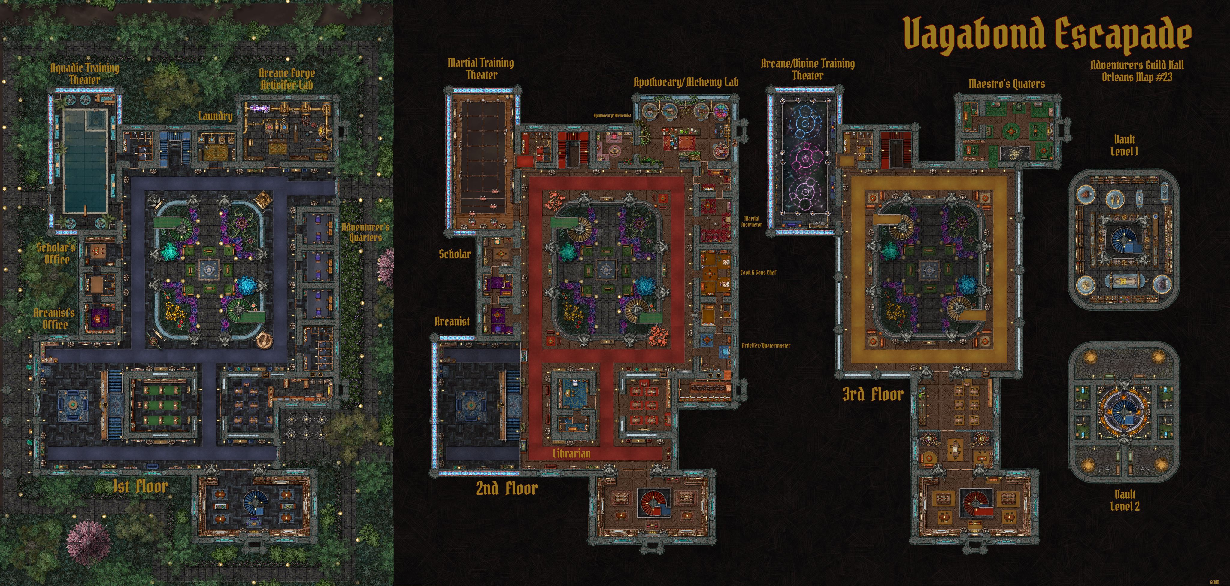 Vagabond Escapade | Inkarnate - Create Fantasy Maps Online