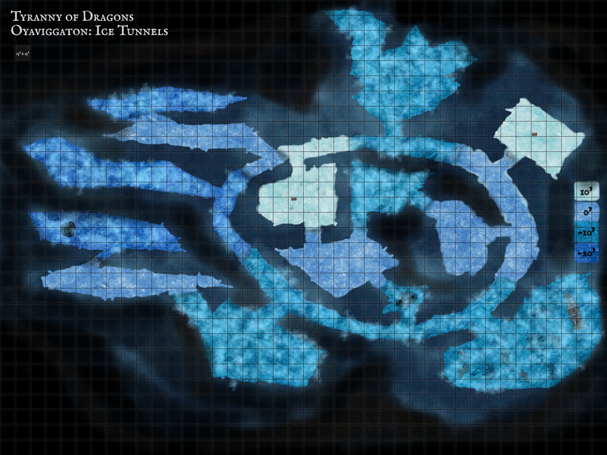 Oyaviggaton: Ice Tunnels | Inkarnate - Create Fantasy Maps Online