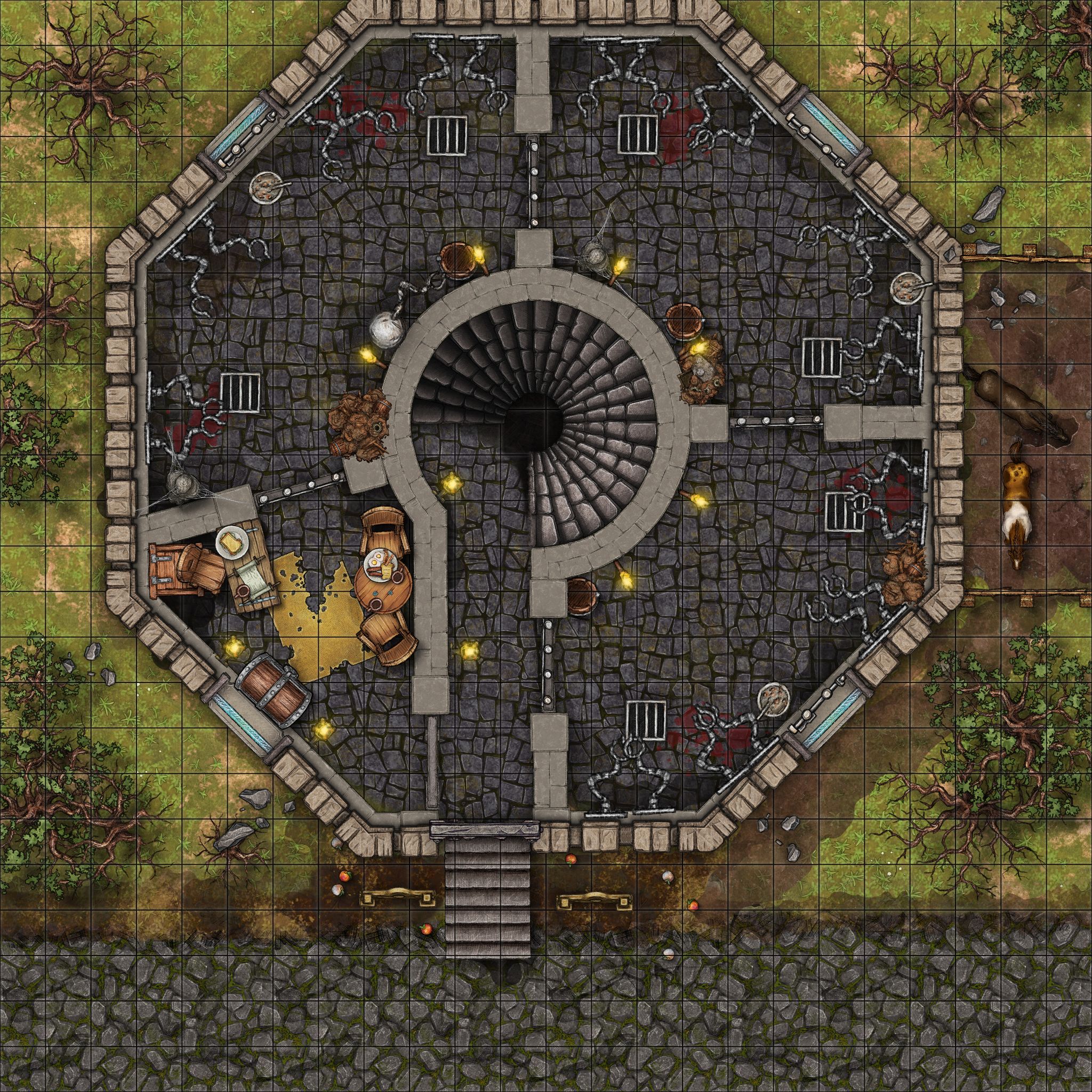Prison Tower | Inkarnate - Create Fantasy Maps Online