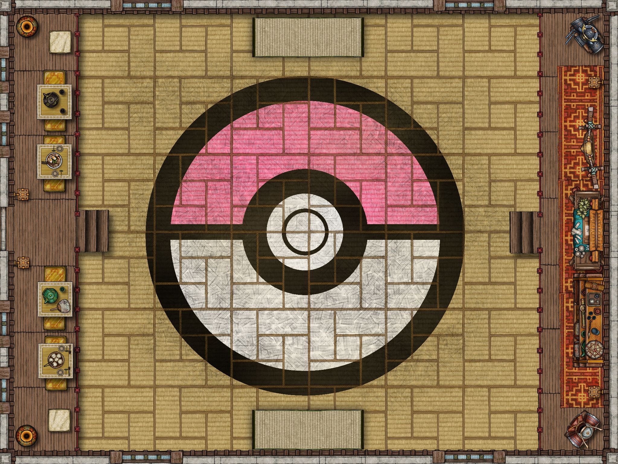 Pokemon Gym | Inkarnate - Create Fantasy Maps Online