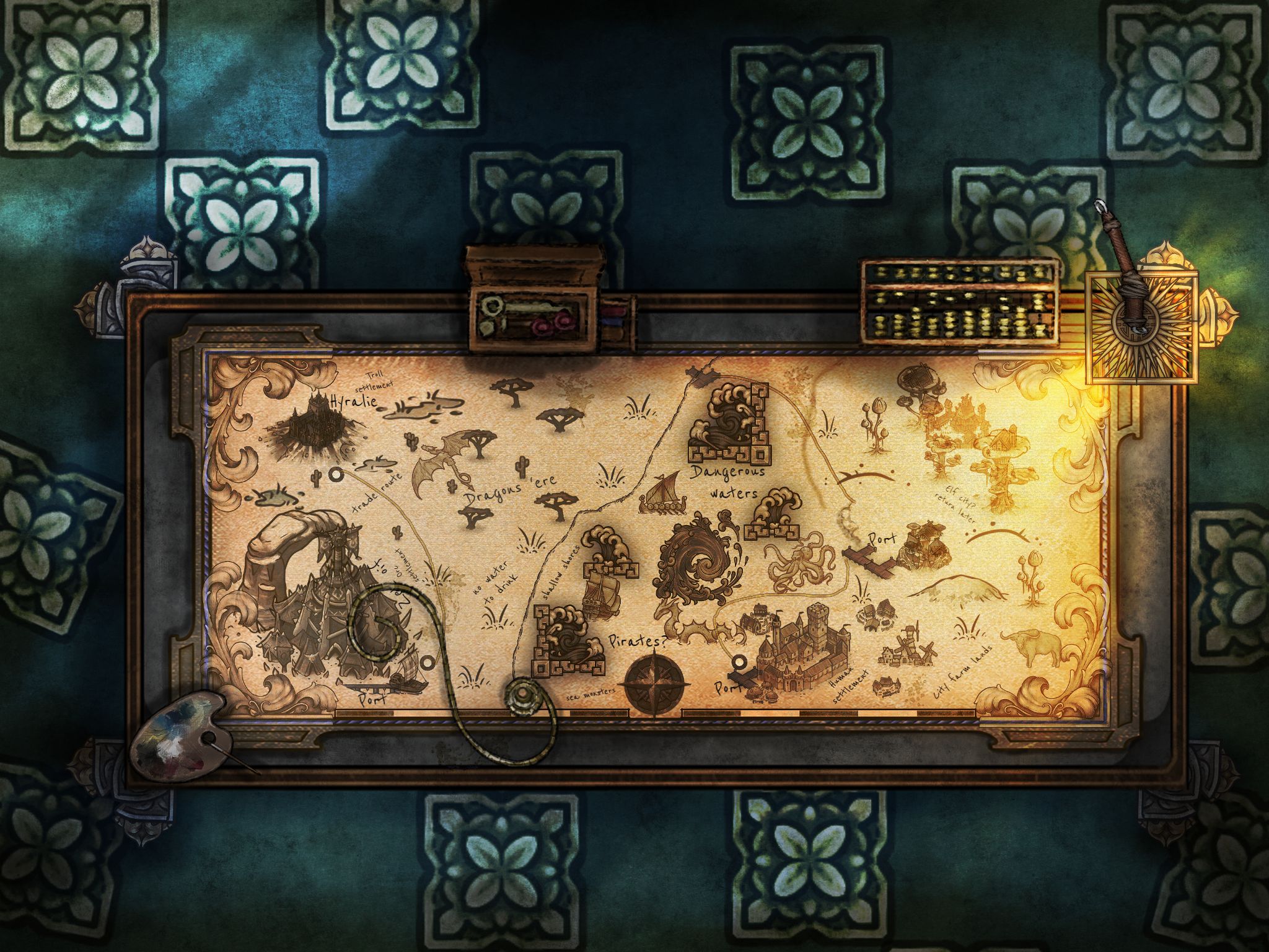 Cartographer's desk | Inkarnate - Create Fantasy Maps Online