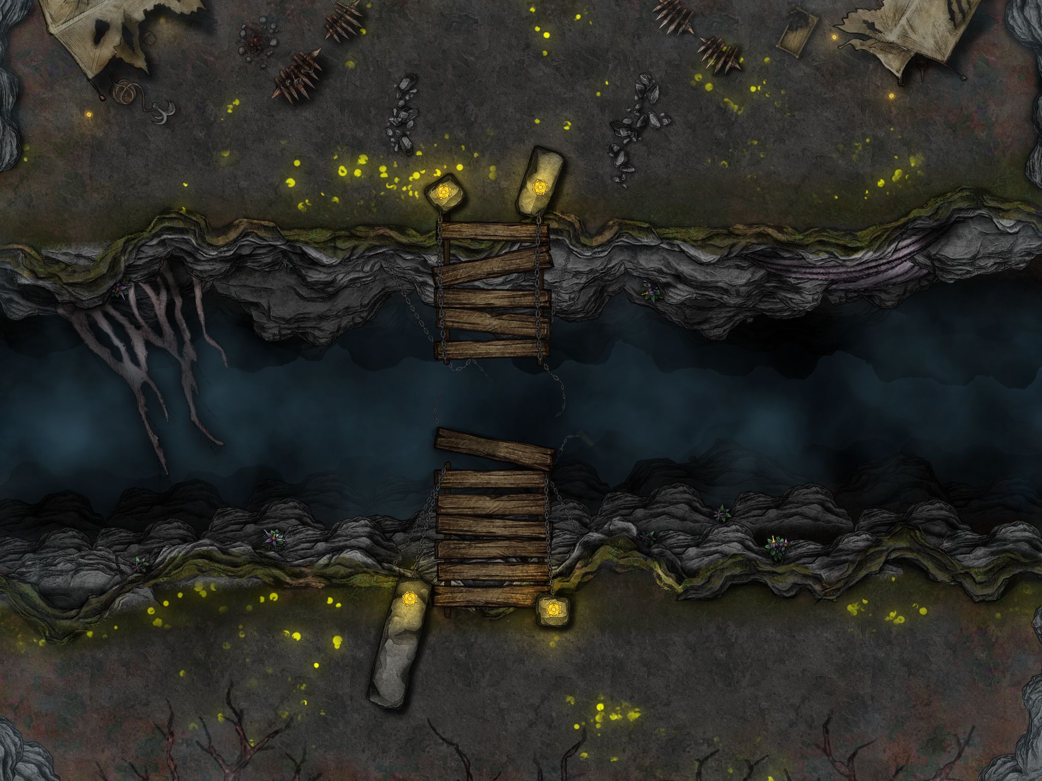 The Crevasse | Inkarnate - Create Fantasy Maps Online