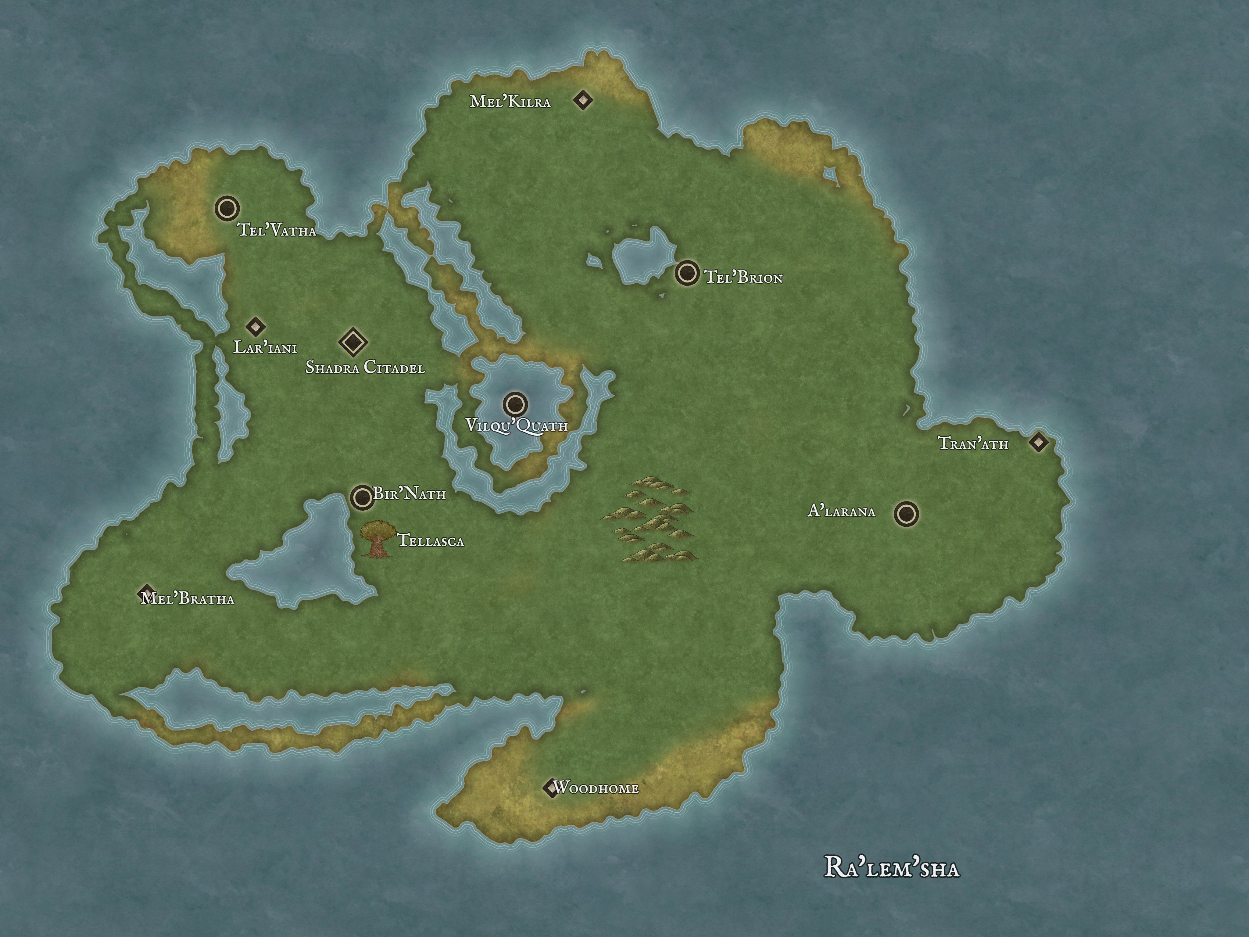 Ra'Lem'Sha | Inkarnate - Create Fantasy Maps Online