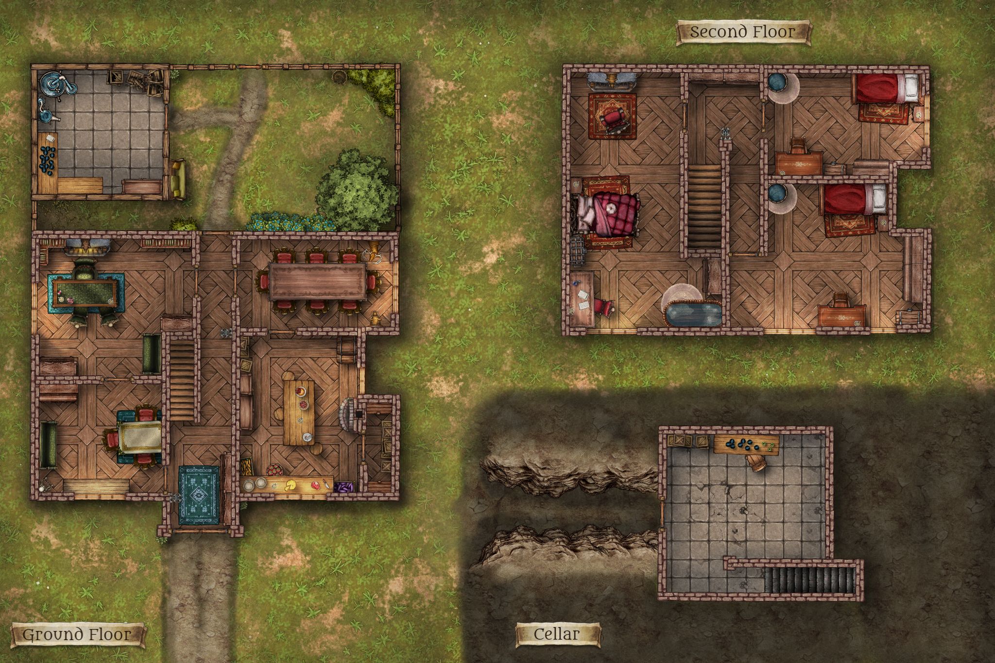 Physician's House | Inkarnate - Create Fantasy Maps Online