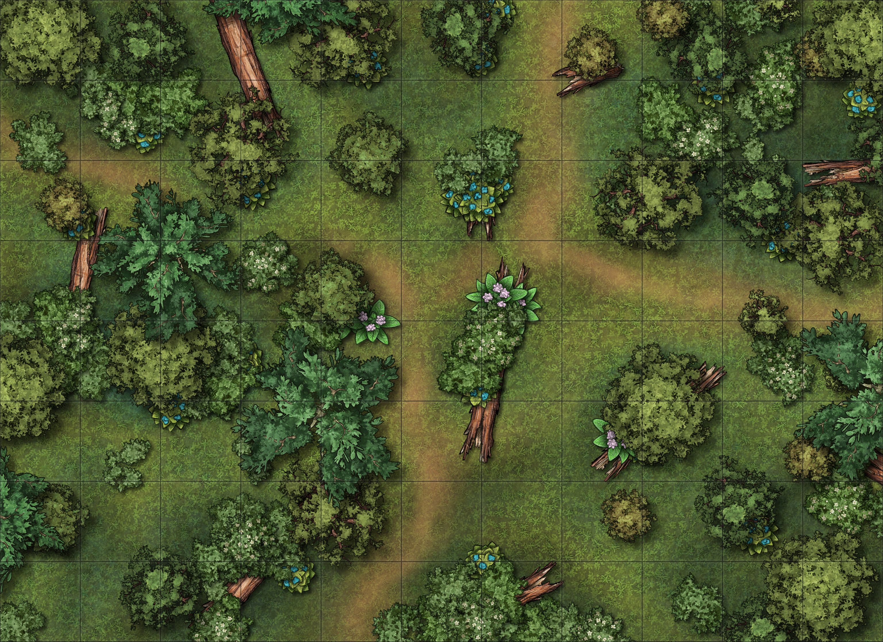 Ironwood Forest | Inkarnate - Create Fantasy Maps Online