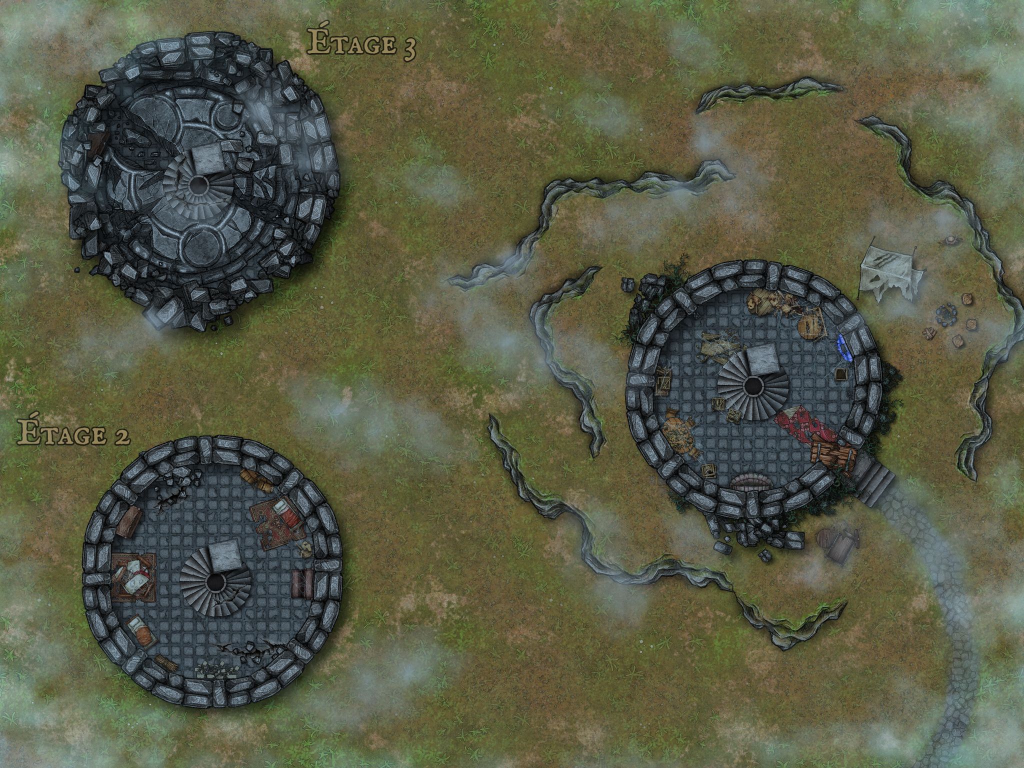 Ruin tower | Inkarnate - Create Fantasy Maps Online