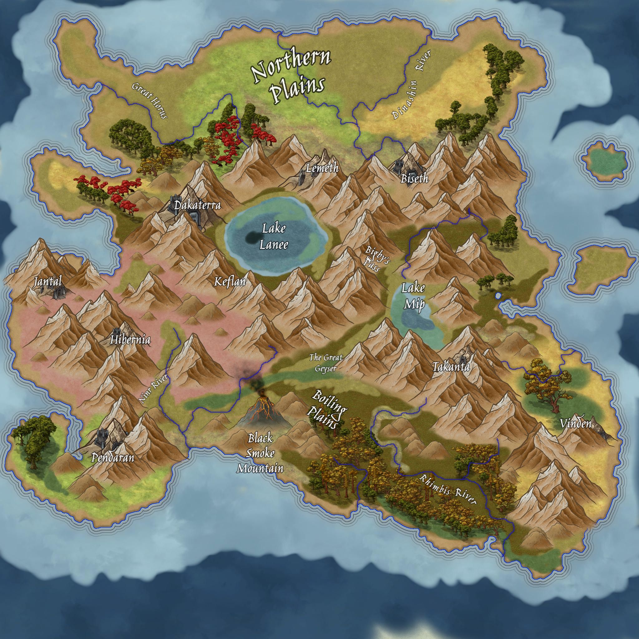 Ataegina | Inkarnate - Create Fantasy Maps Online