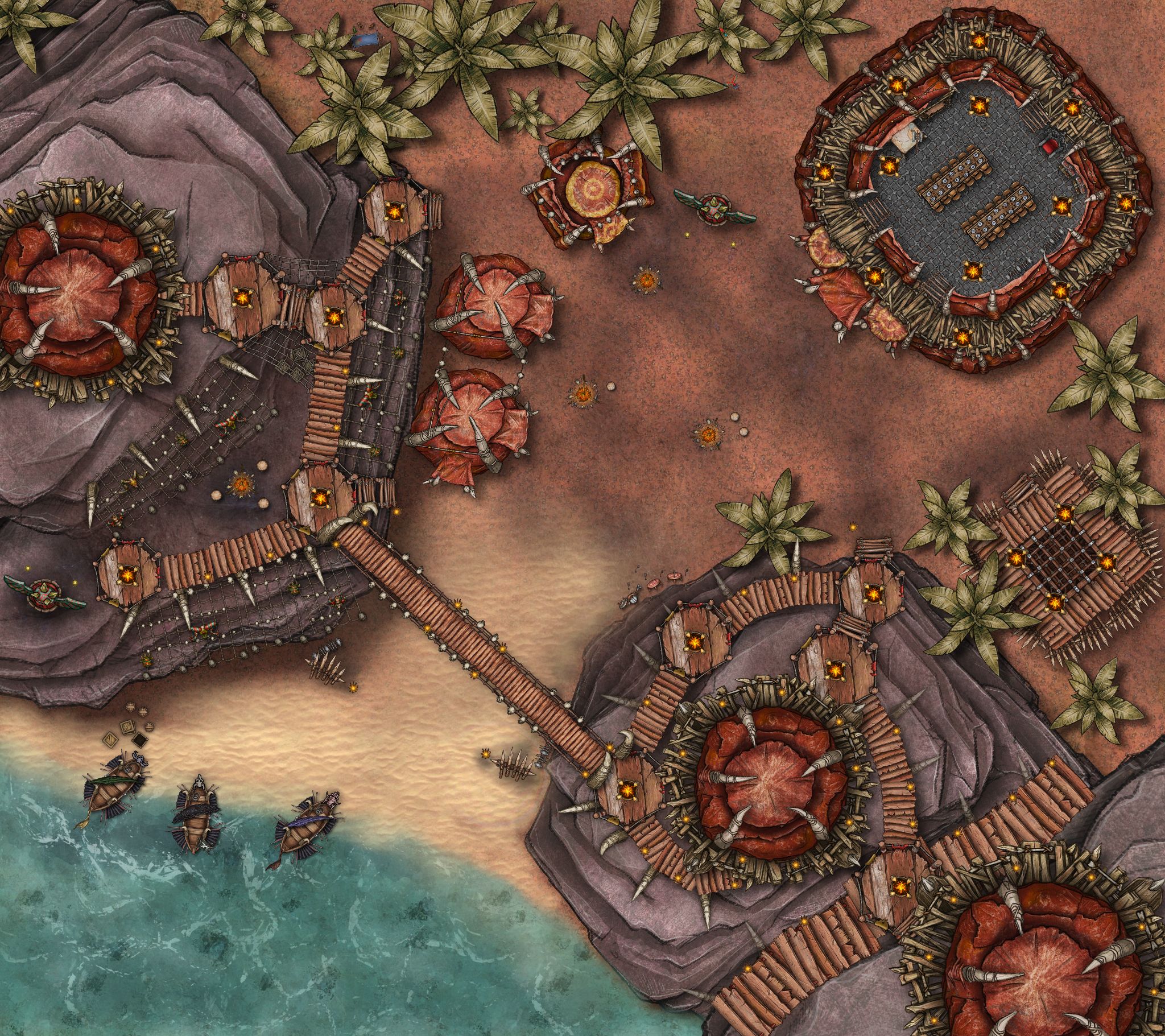 Orc Pirates | Inkarnate - Create Fantasy Maps Online