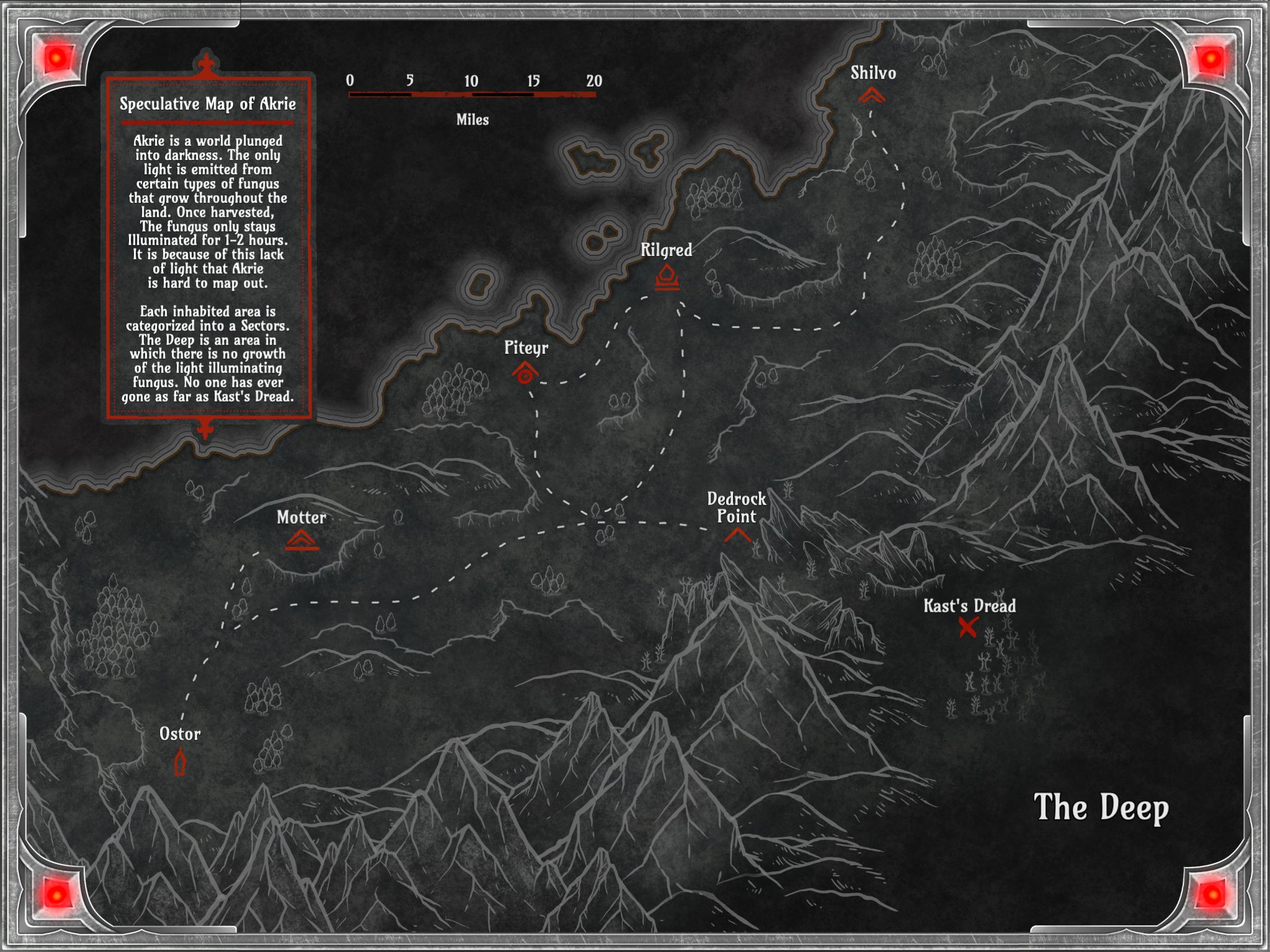 Map of Akrie | Inkarnate - Create Fantasy Maps Online