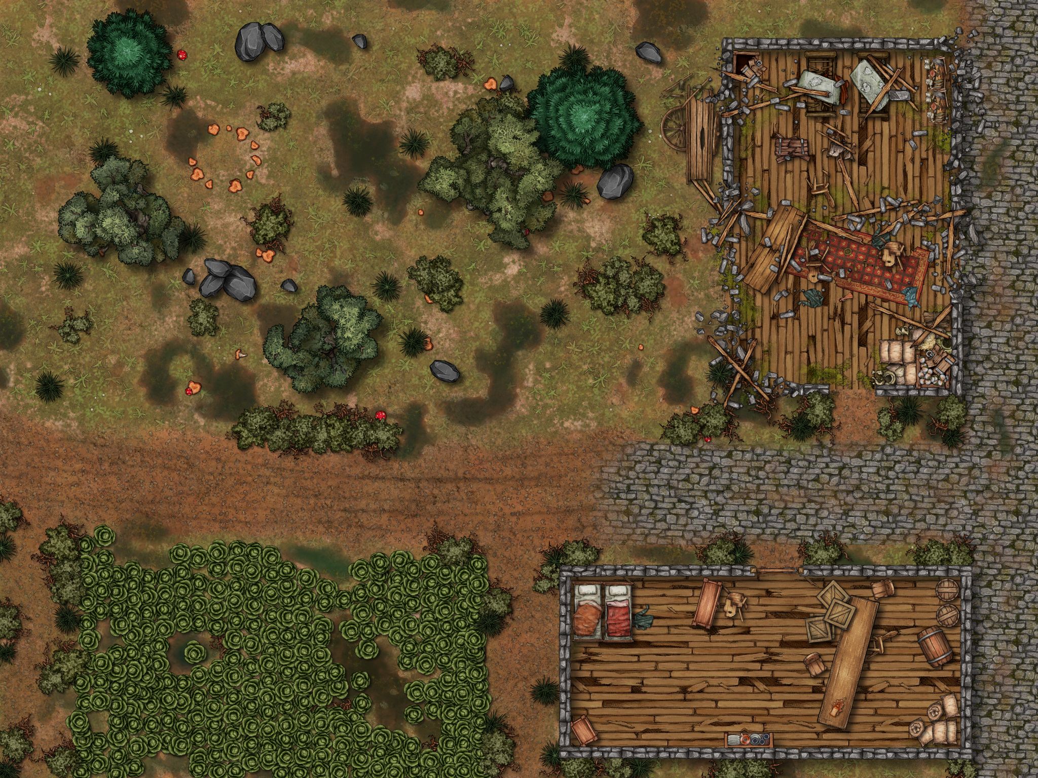 cos_village_of_barovia_2 | Inkarnate - Create Fantasy Maps Online