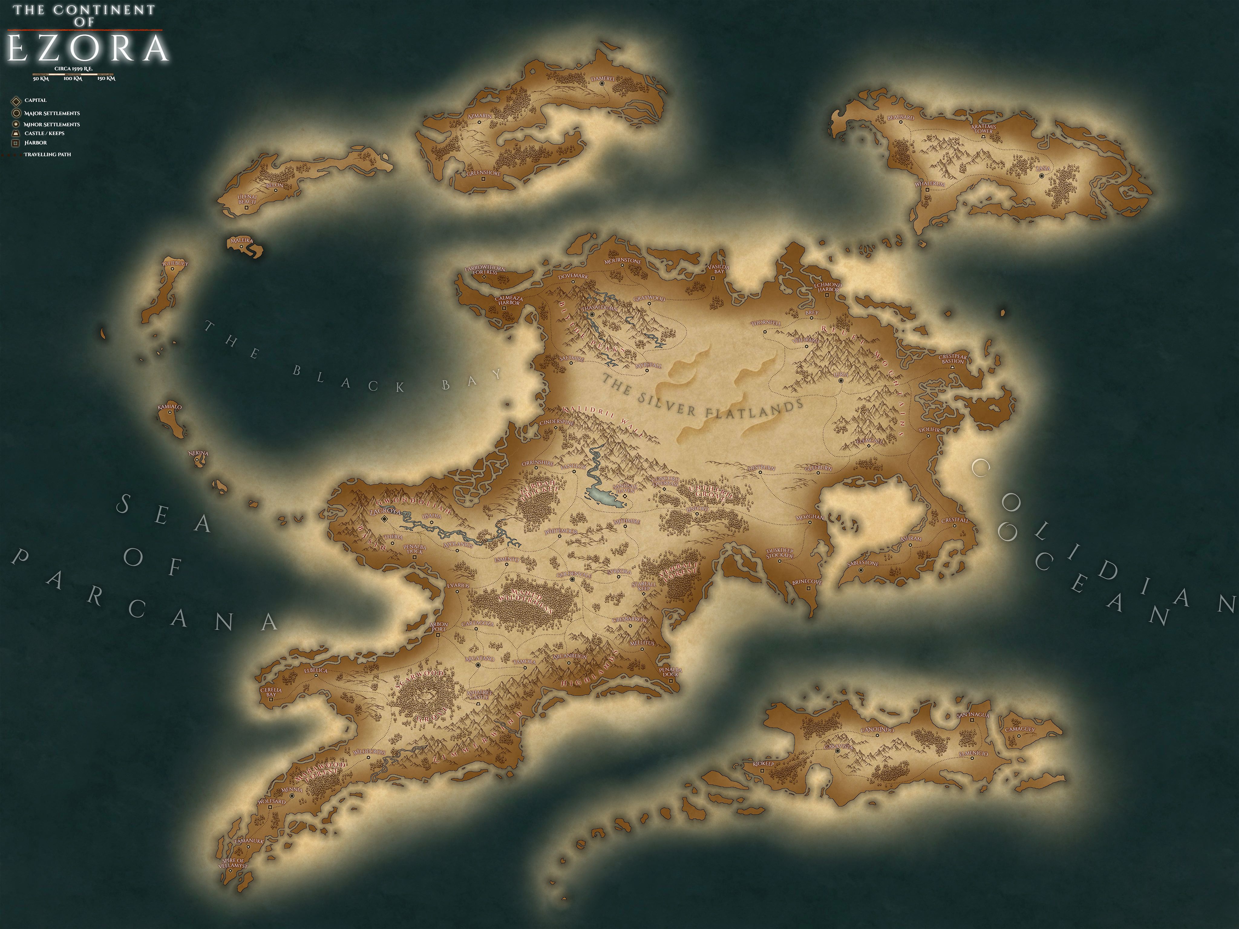 Ezora 2.0 | Inkarnate - Create Fantasy Maps Online