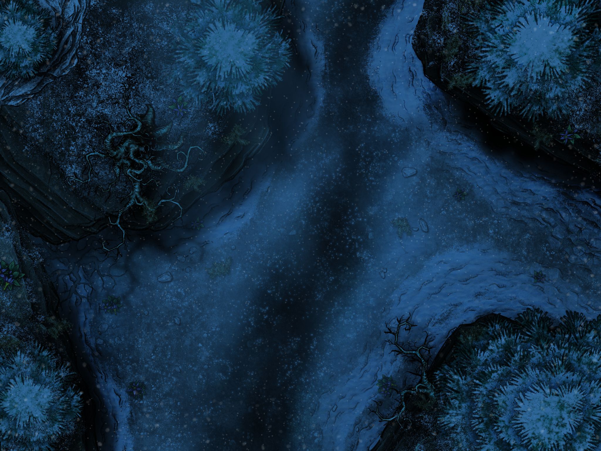 Winter road... | Inkarnate - Create Fantasy Maps Online