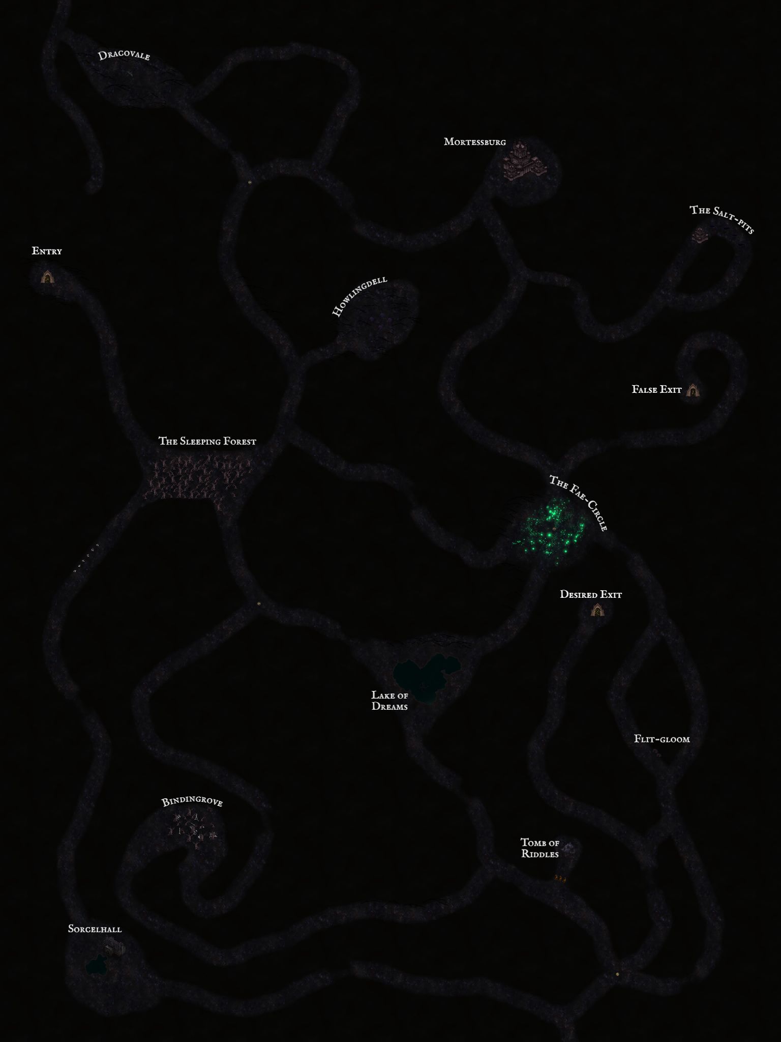 Shadow cave | Inkarnate - Create Fantasy Maps Online