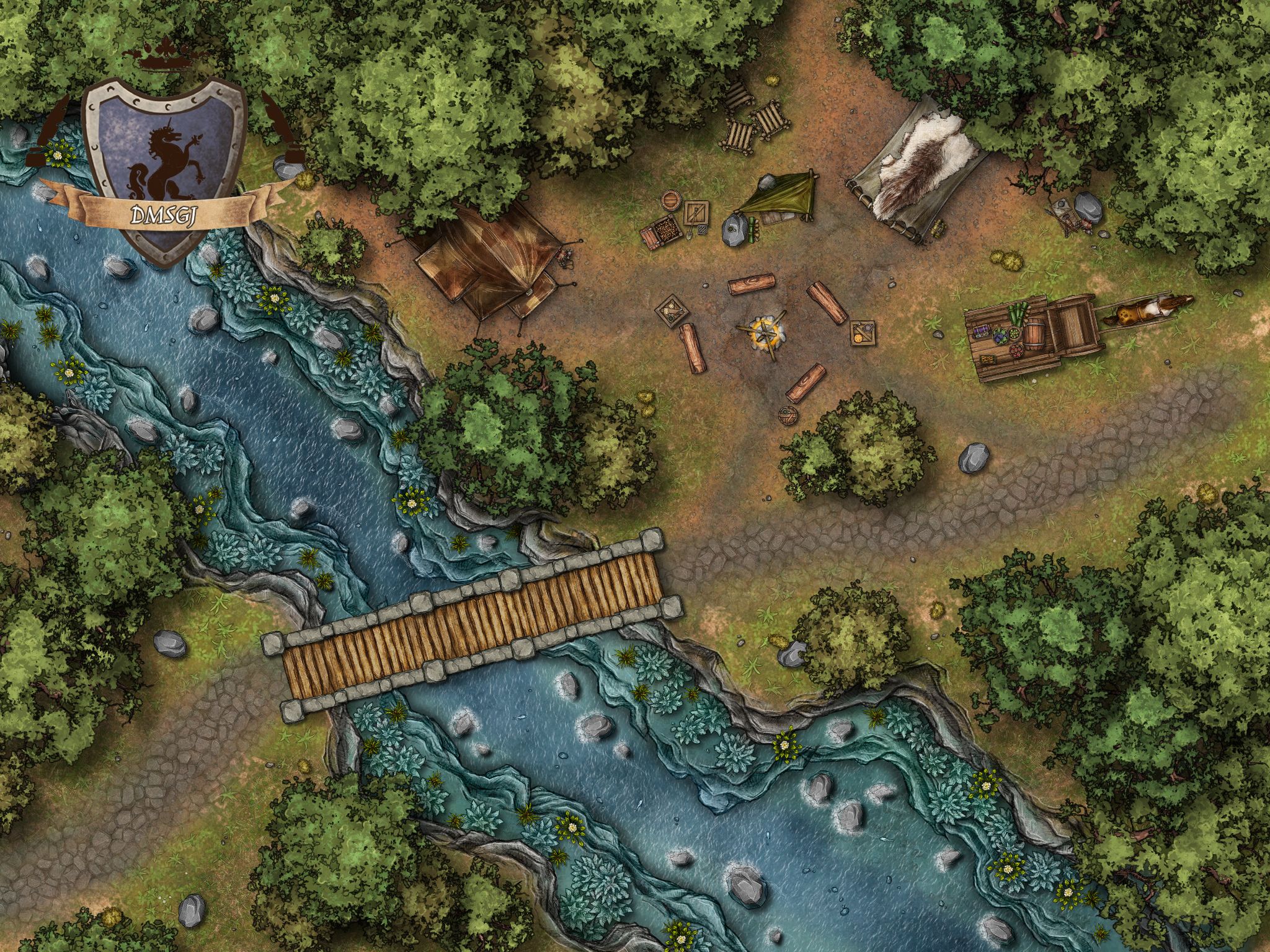 Adventurer's Camp | Inkarnate - Create Fantasy Maps Online