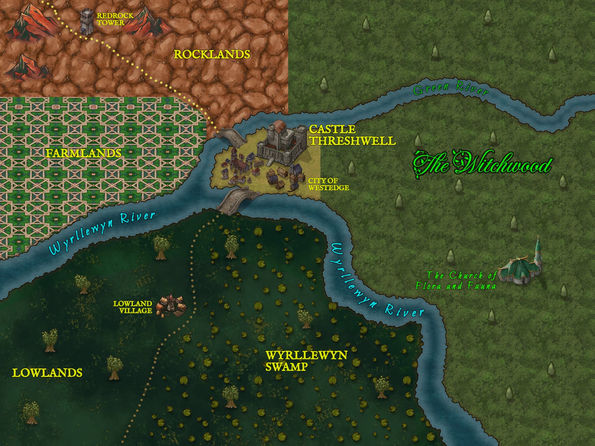 The Witchwood | Inkarnate - Create Fantasy Maps Online