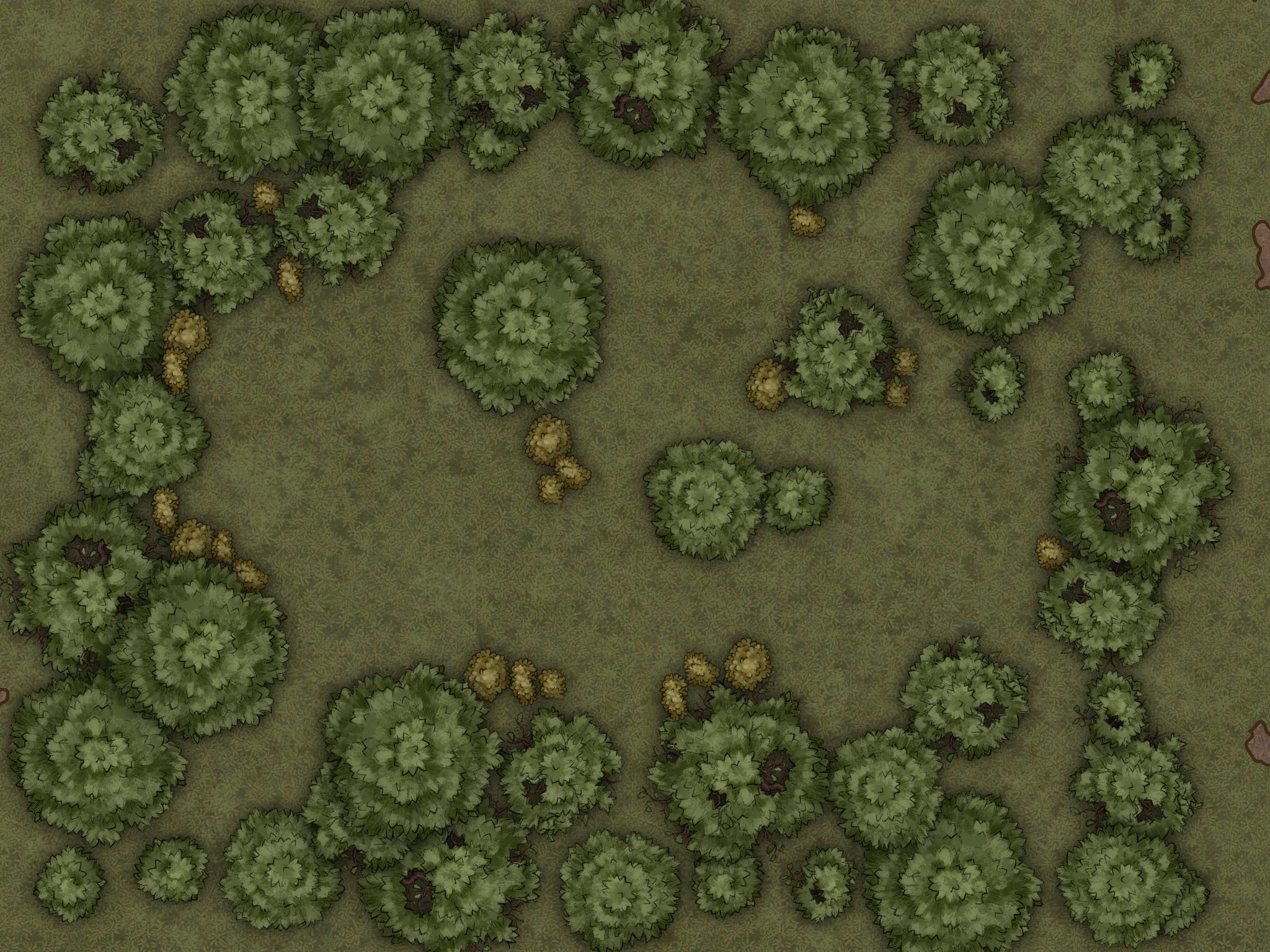 Forest Battle | Inkarnate - Create Fantasy Maps Online
