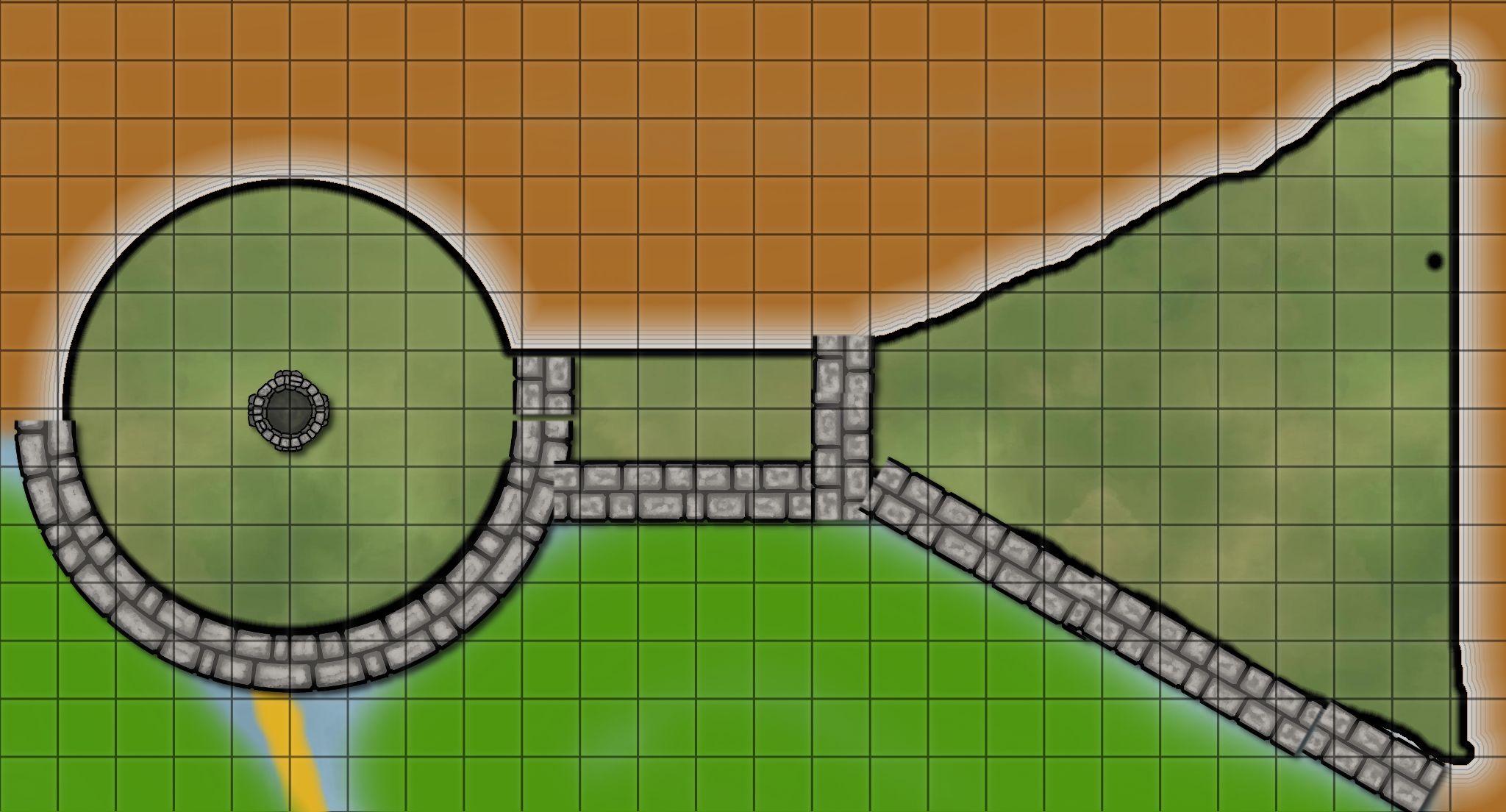 Fort Kill courtyard | Inkarnate - Create Fantasy Maps Online