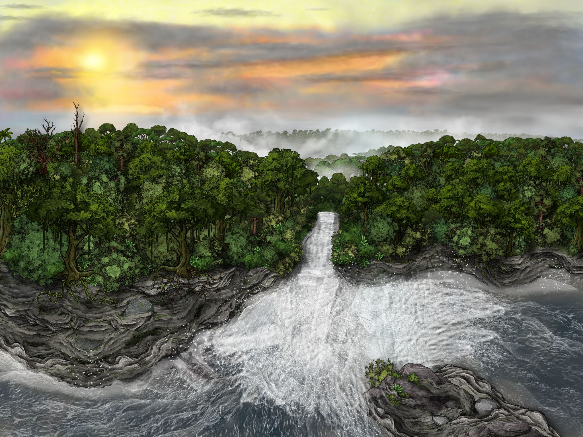 Nature Doc competition map | Inkarnate - Create Fantasy Maps Online