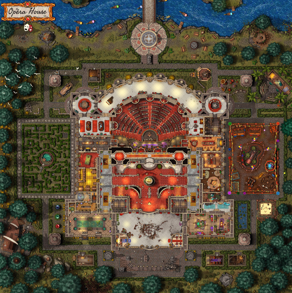 The Opera House | Inkarnate - Create Fantasy Maps Online