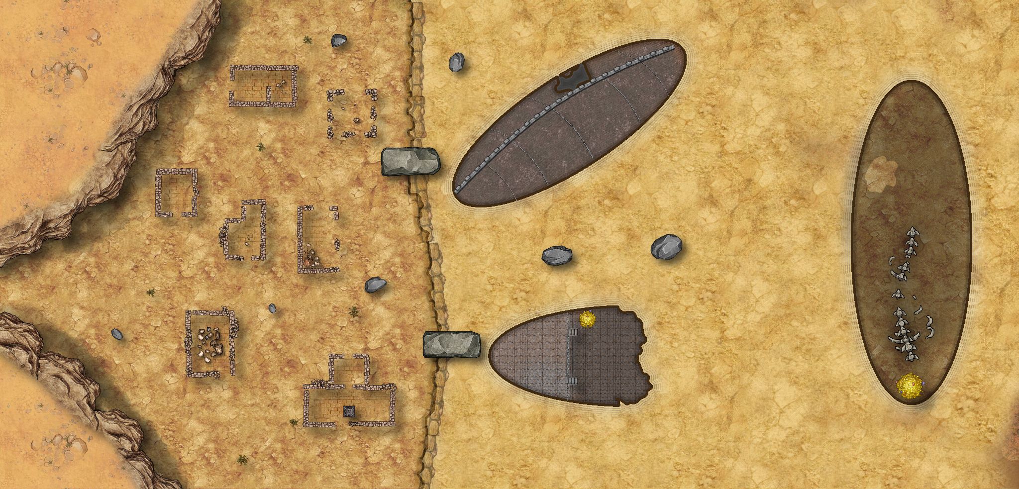 Desert Lair | Inkarnate - Create Fantasy Maps Online